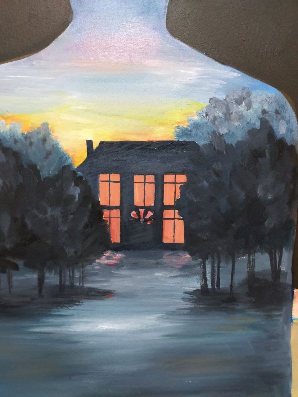 Rene Magritte and Pokéball Painting by Kateryna Brand