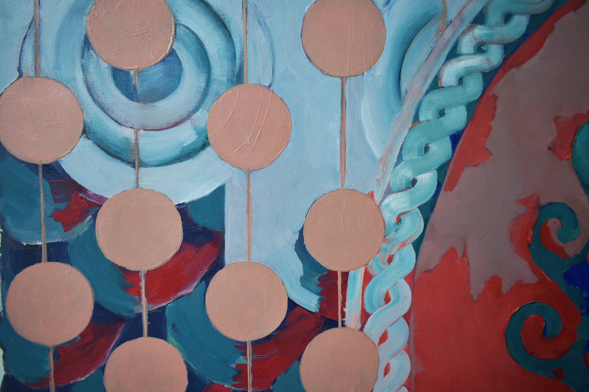 MYTH. Andromeda - beauty Painting by MARINA Venediktova