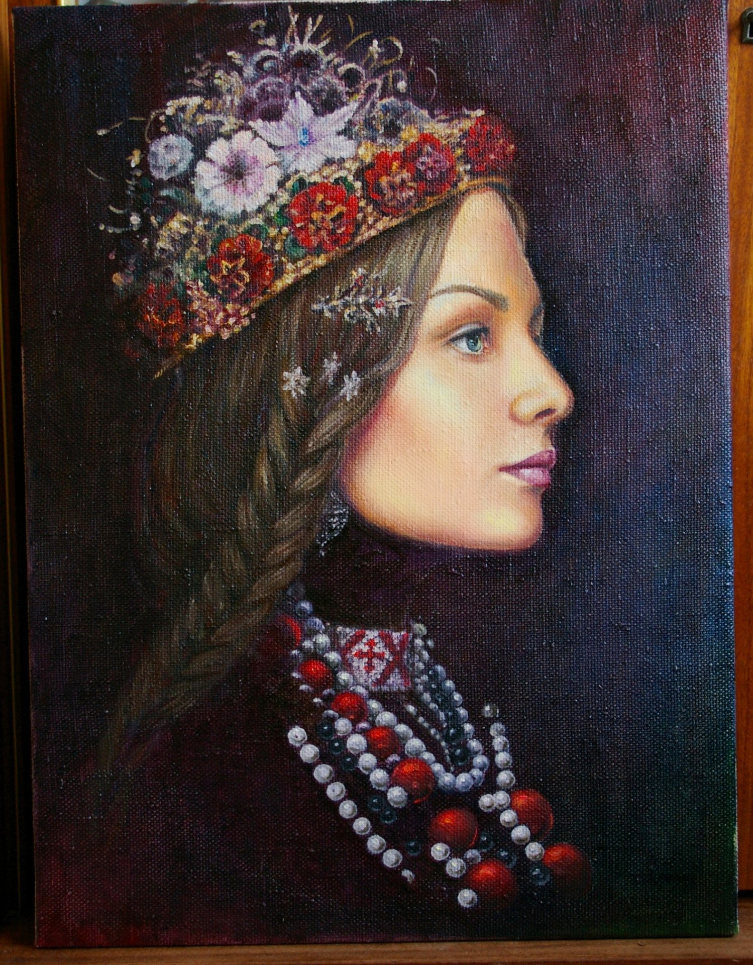 Helena Painting by Nataliya Bagatskaya - Jose Art Gallery