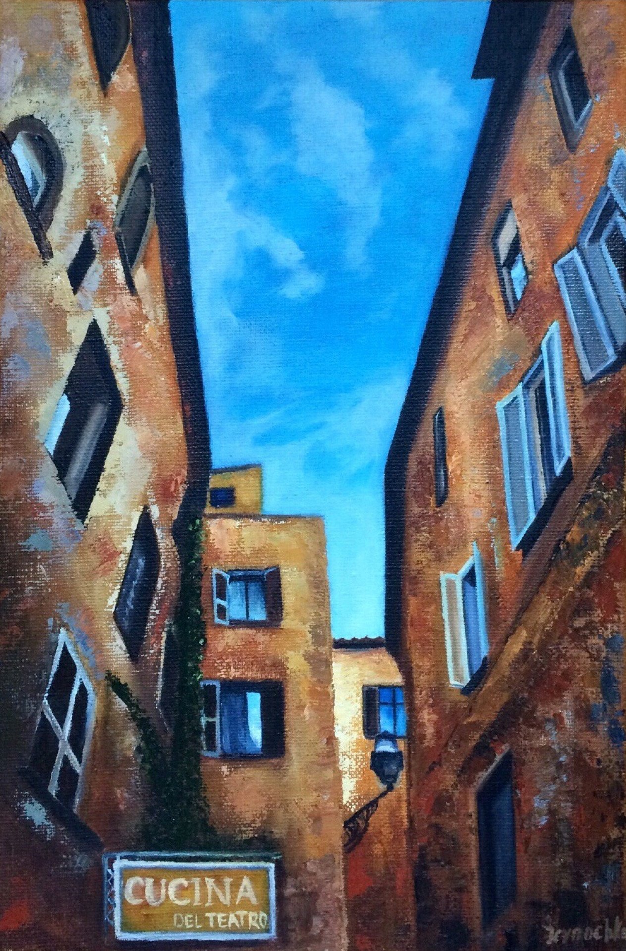 Dreamy look Painting by Iryna Reznichenko - Jose Art Gallery