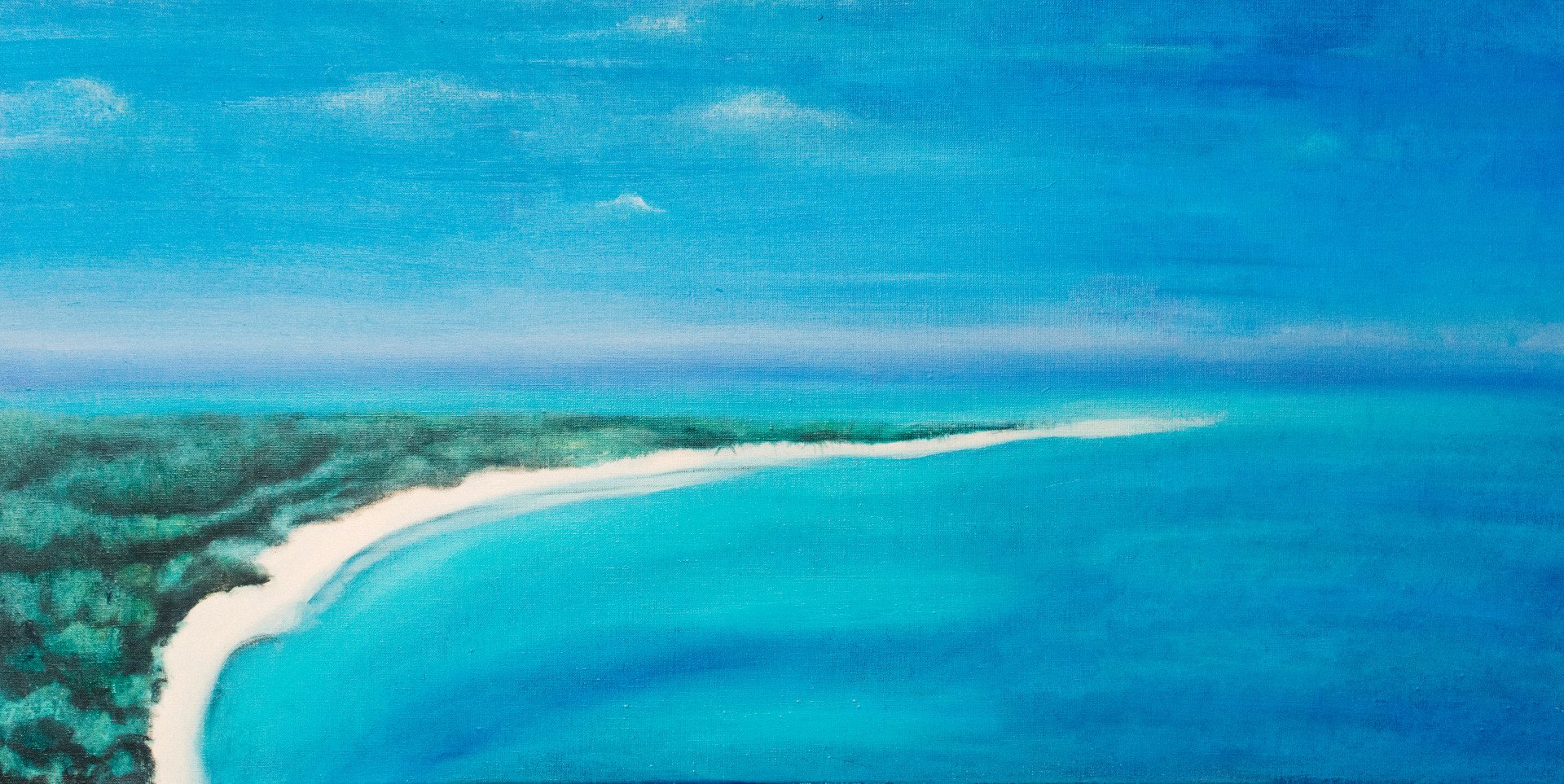Azure Painting by Tetyana Bilous - Jose Art Gallery