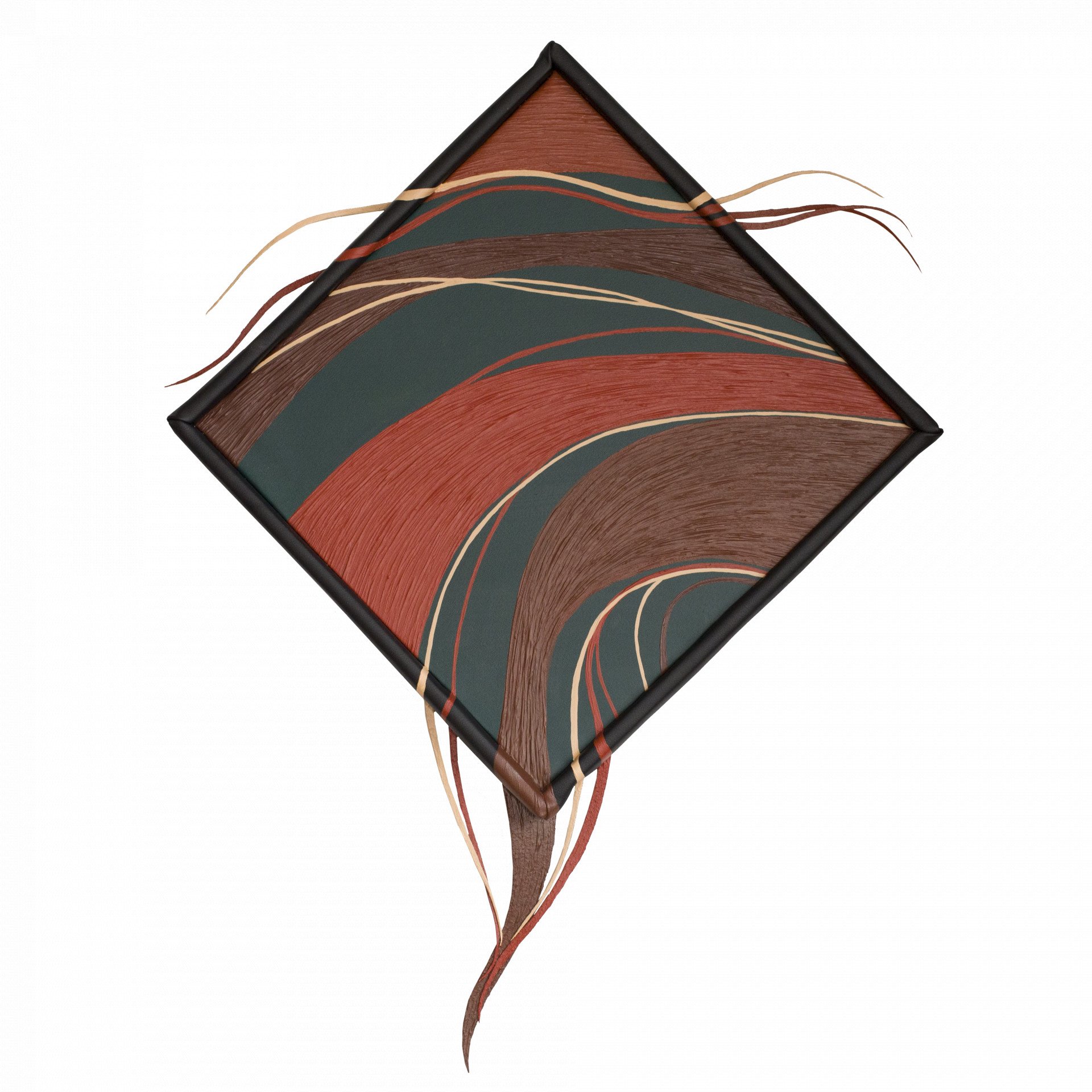 Flight/Going beyond. Lines Painting by Kristine Sk