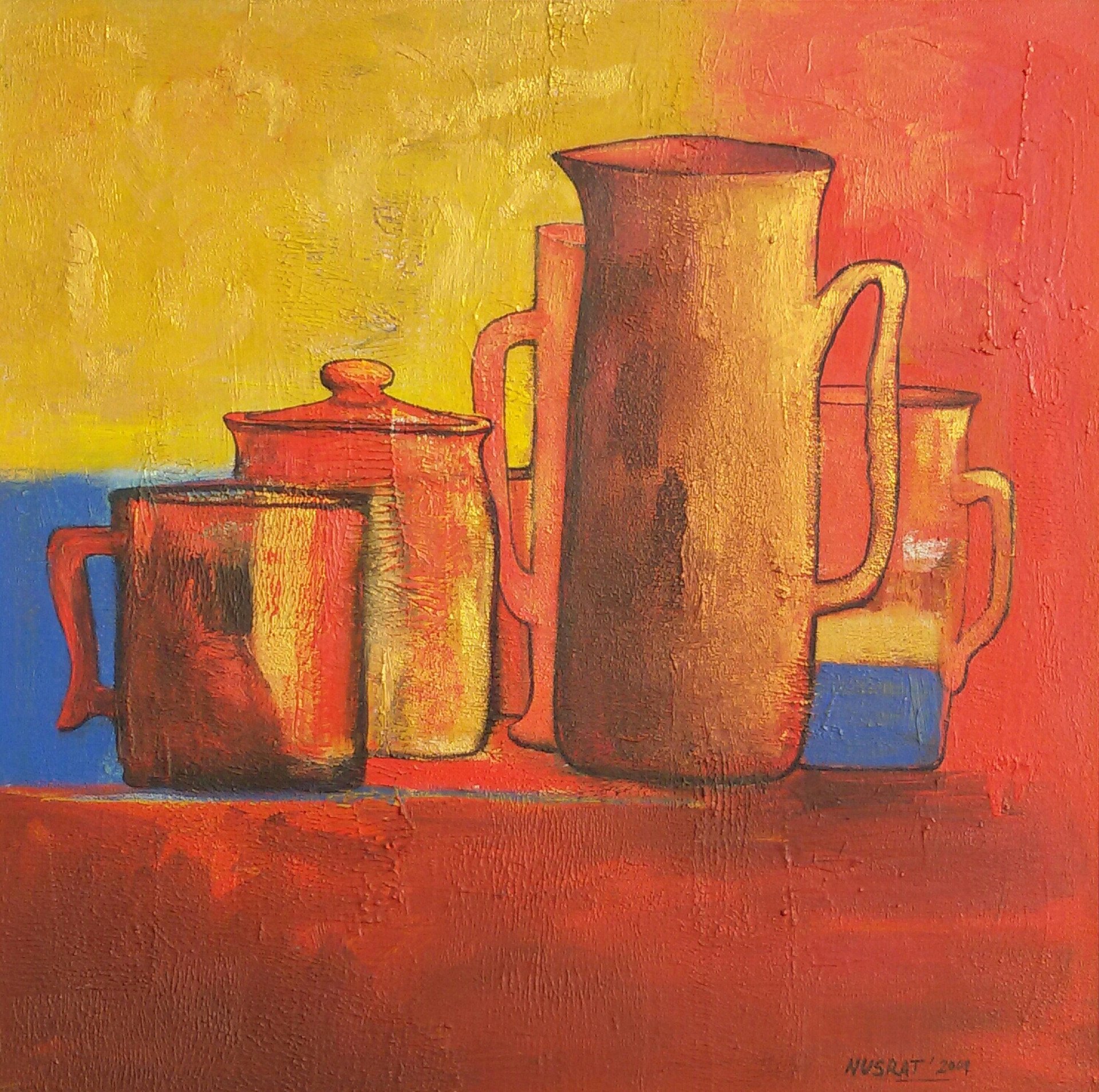 Delight Painting by Nusrat Jahan - Jose Art Gallery