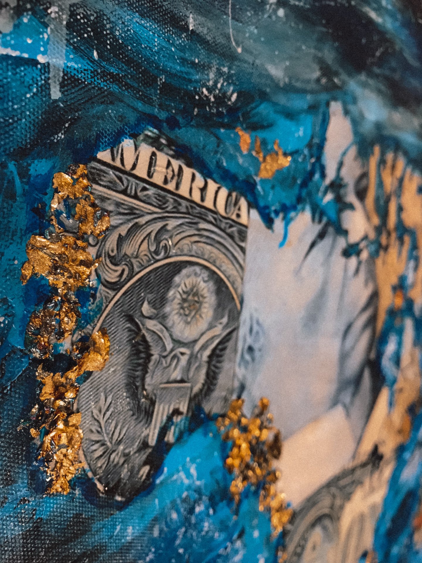 Currency map of the world Painting by Anna Lark - Jose Art Gallery