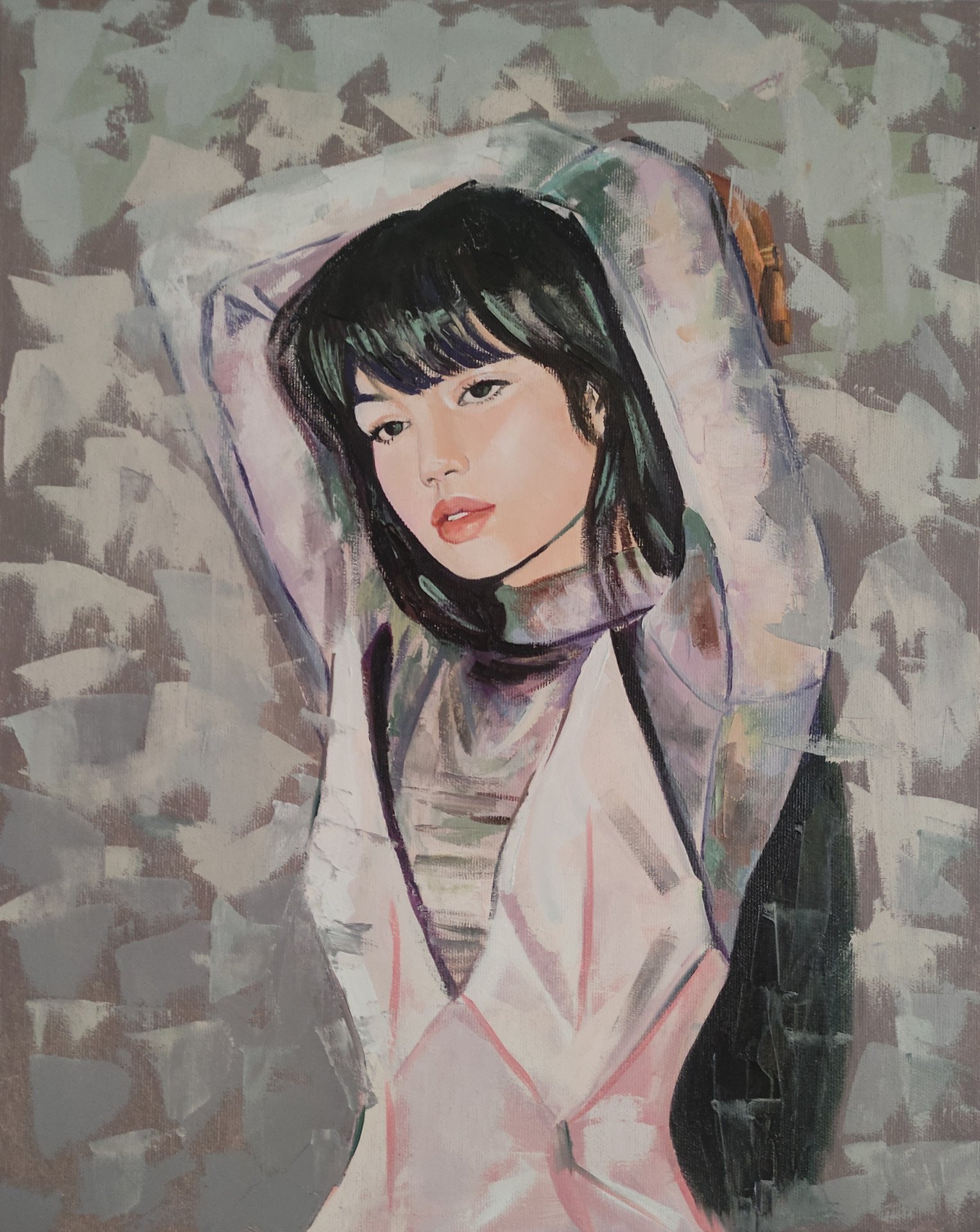 Crystals Painting by Lina Petrosyan - Jose Art Gallery
