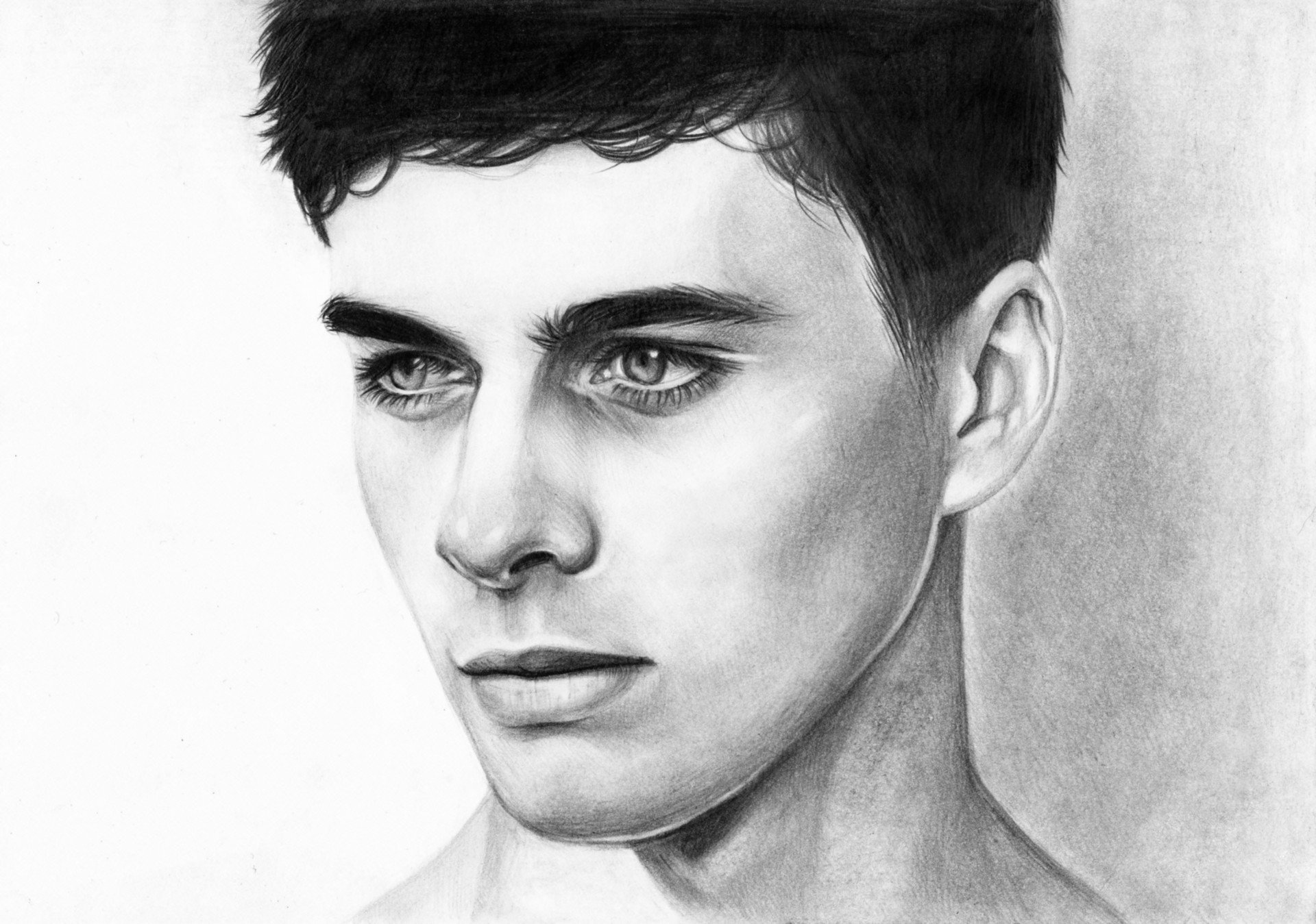 OBSERVING Drawing - Anastasia Terskih - Jose Art Gallery