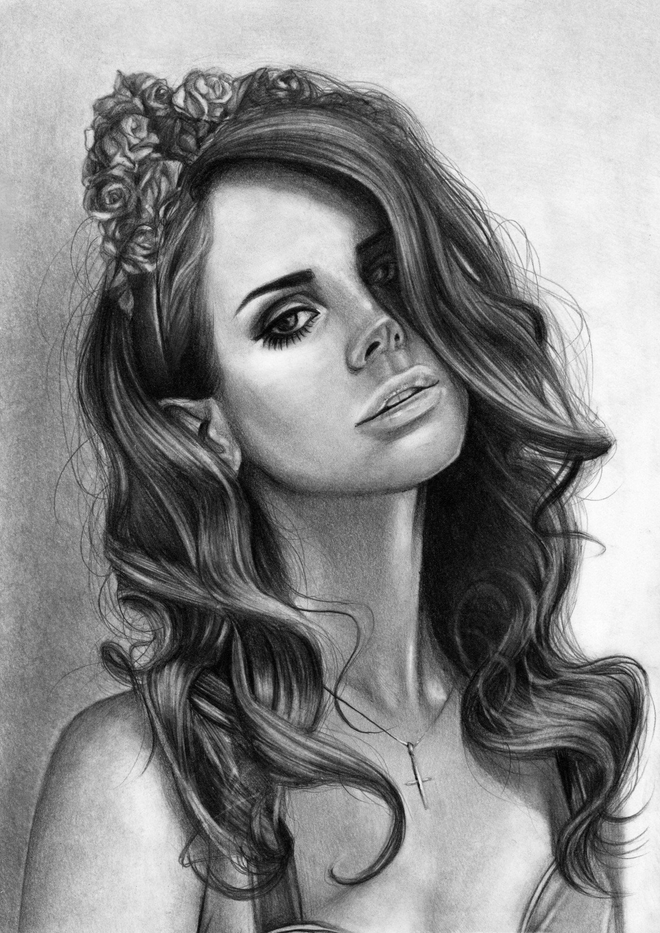 Born to Die Drawing - Anastasia Terskih - Jose Art Gallery