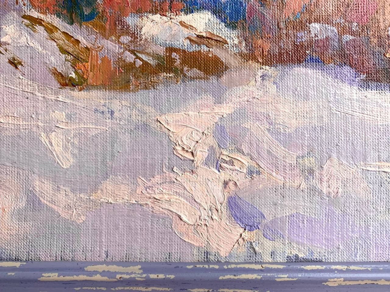 March snow Painting by Michael Malyshev - Jose Art Gallery