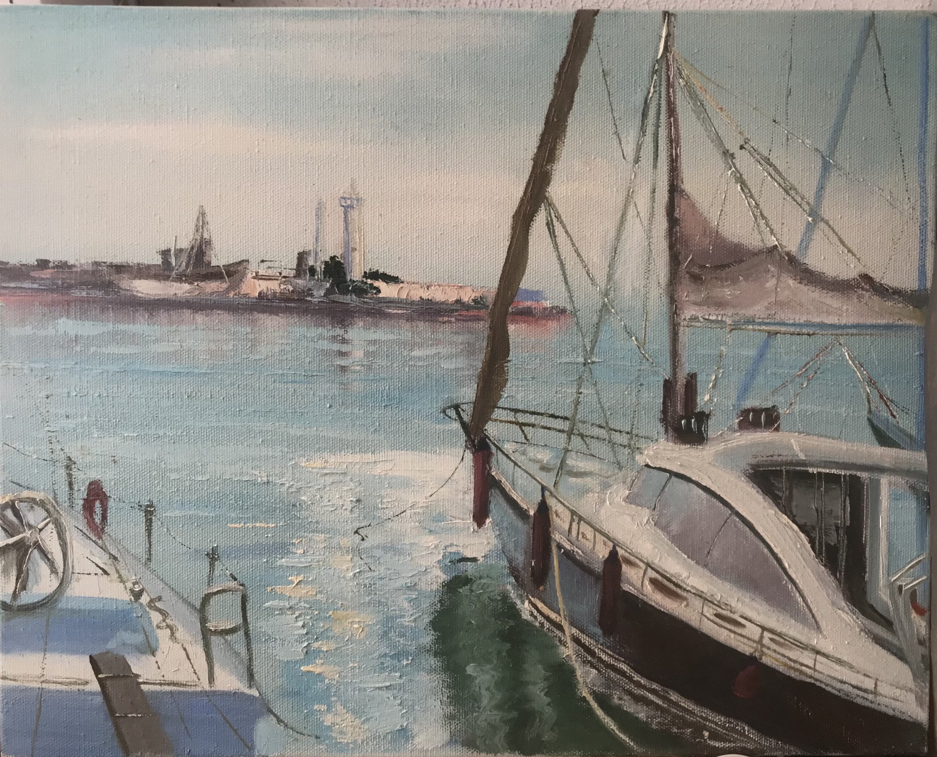 Yalta Painting by Olena Yankovska - Jose Art Gallery