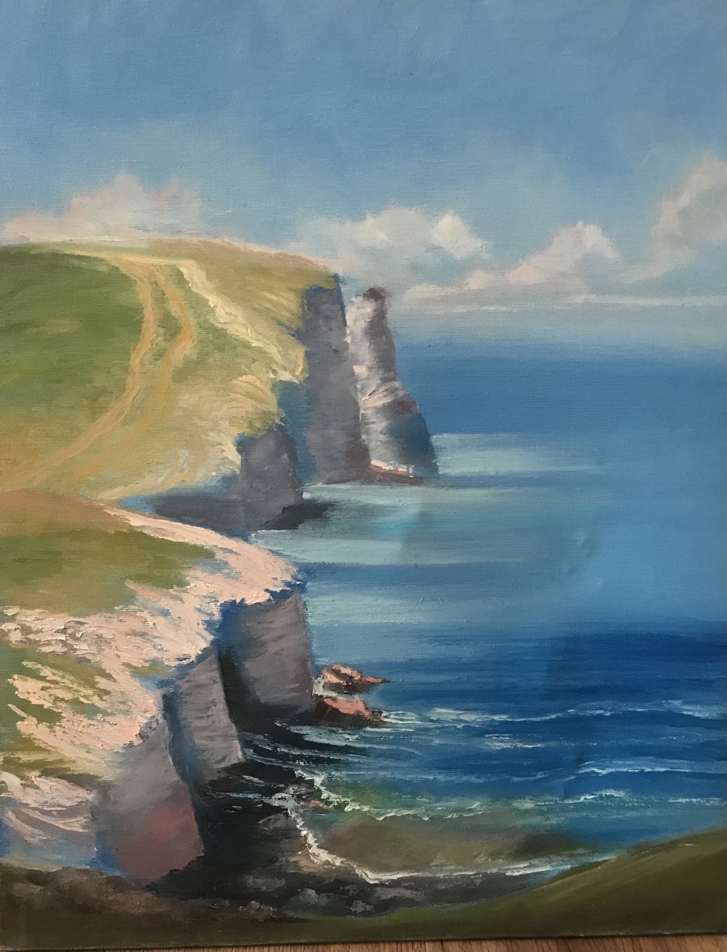 Cape Painting by Olena Yankovska - Jose Art Gallery