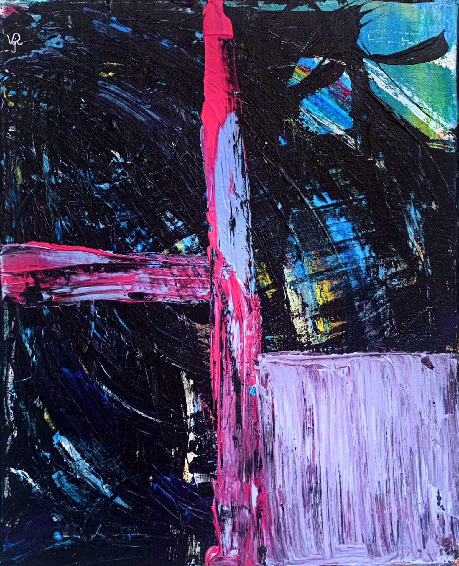 Leaving Night Painting by Valeriia Sihnaievska - Jose Art Gallery