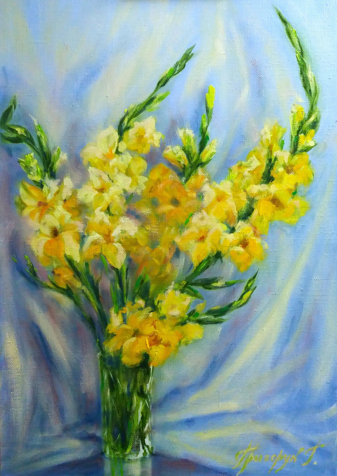 August Painting by Galina Grygoruk - Jose Art Gallery