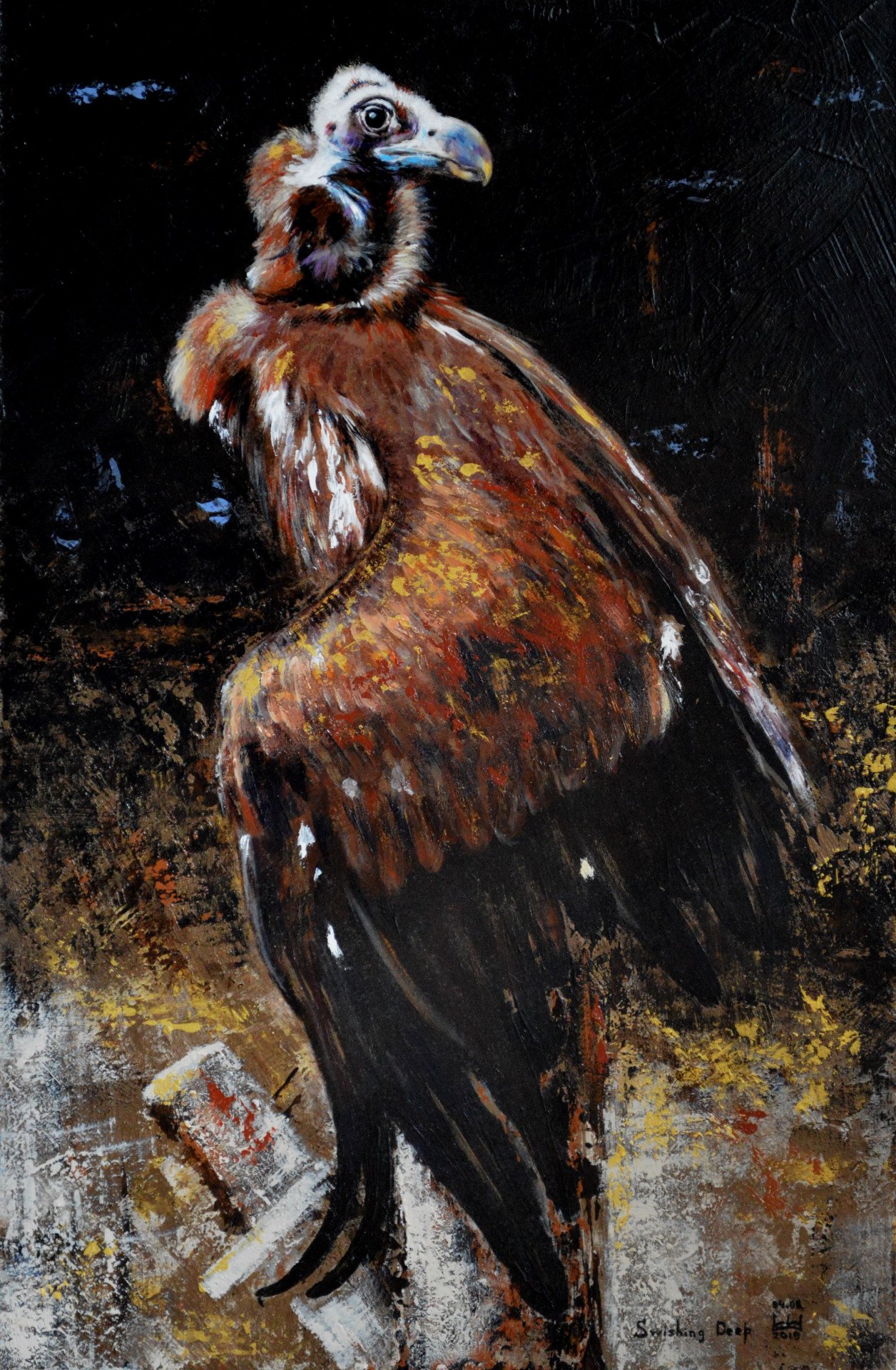 Swishing Deep Drawing - Kateryna Bielikova