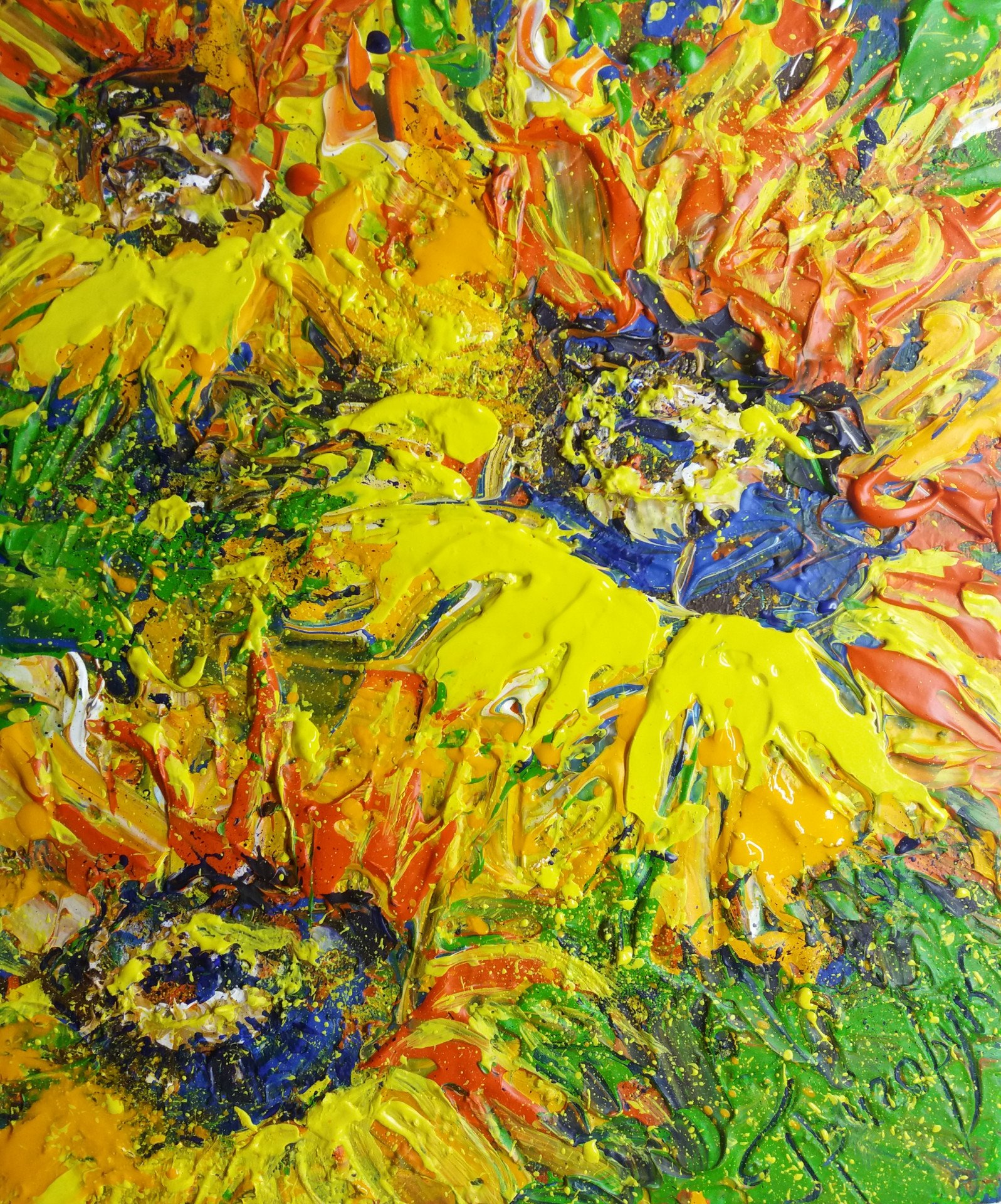 Express Yourself!!! Painting by Galina Grygoruk