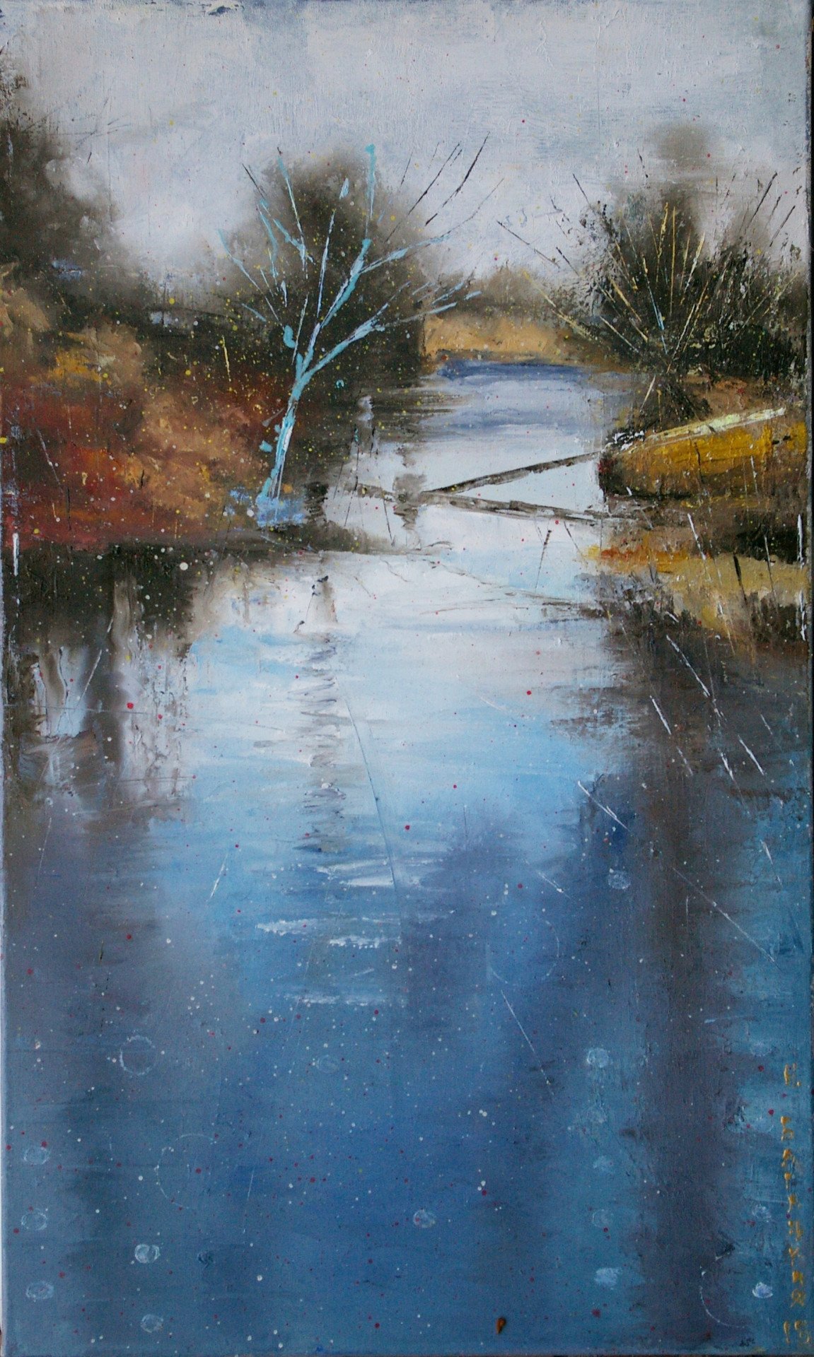 Early Spring Painting by Nataliya Bagatskaya