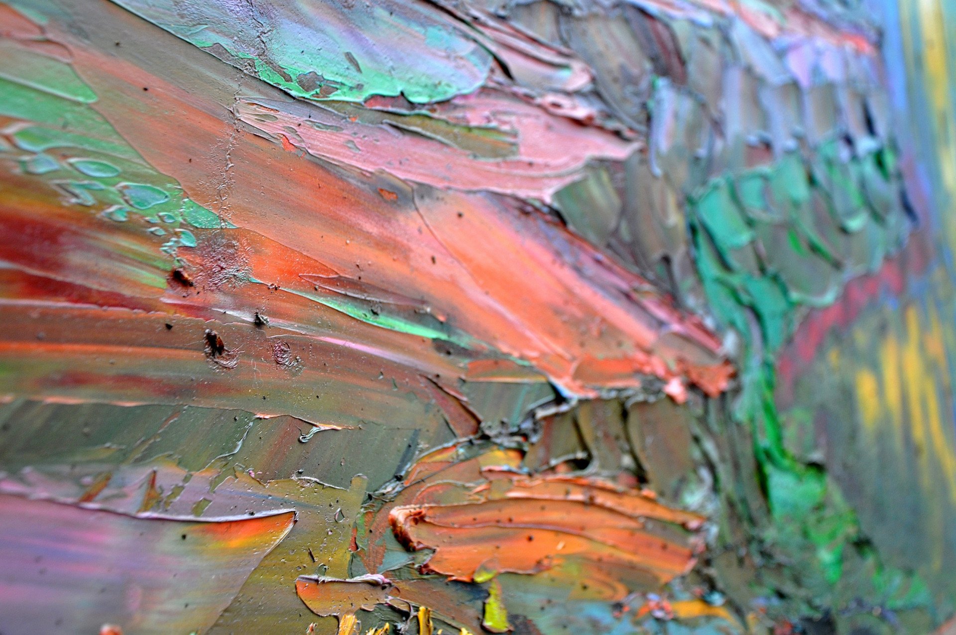 Language of the Earth Painting by Olga Bejina - Jose Art Gallery