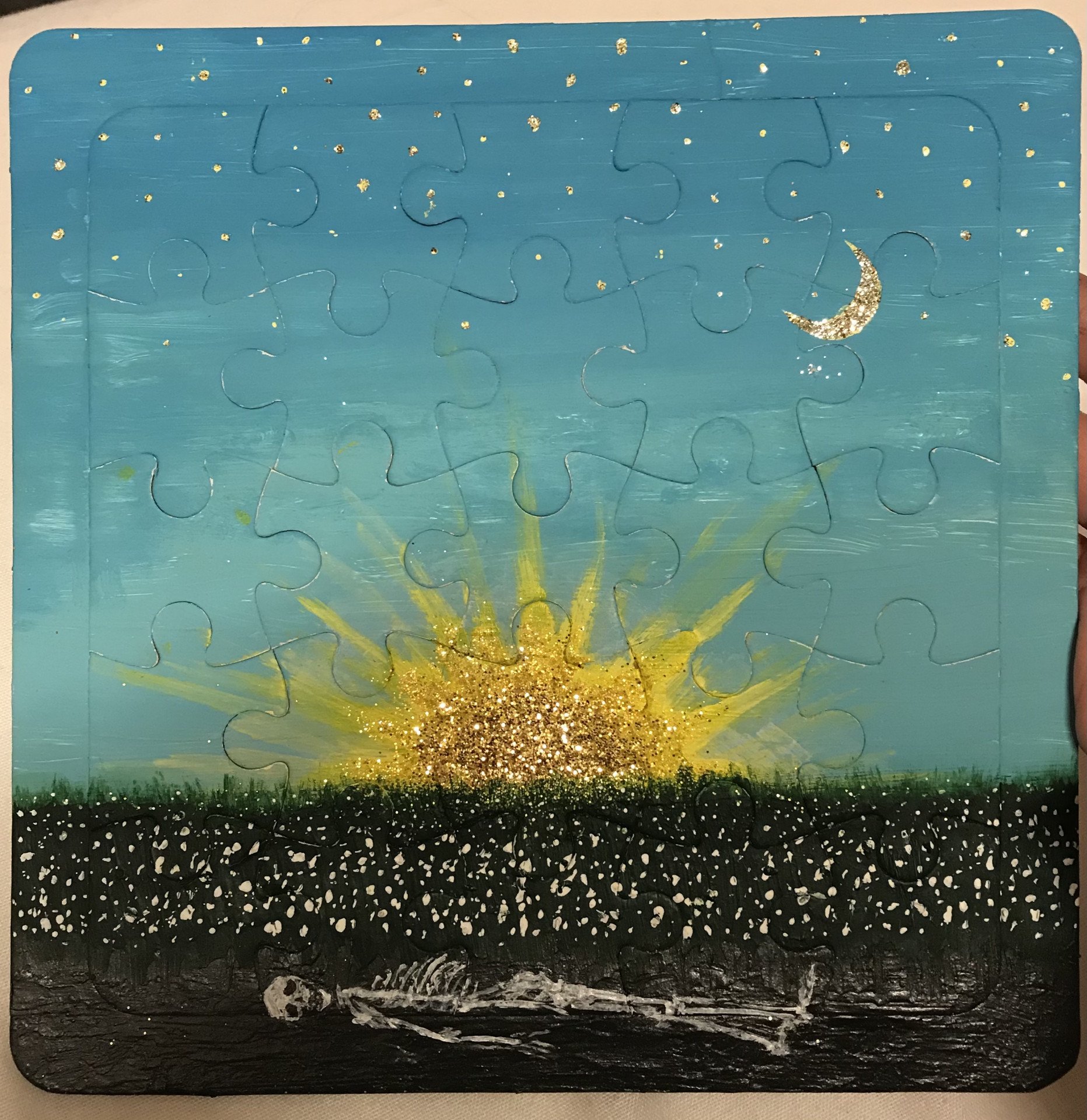 Sansara. Morning Era 2025 Painting by Elena Efi Shynkarenko