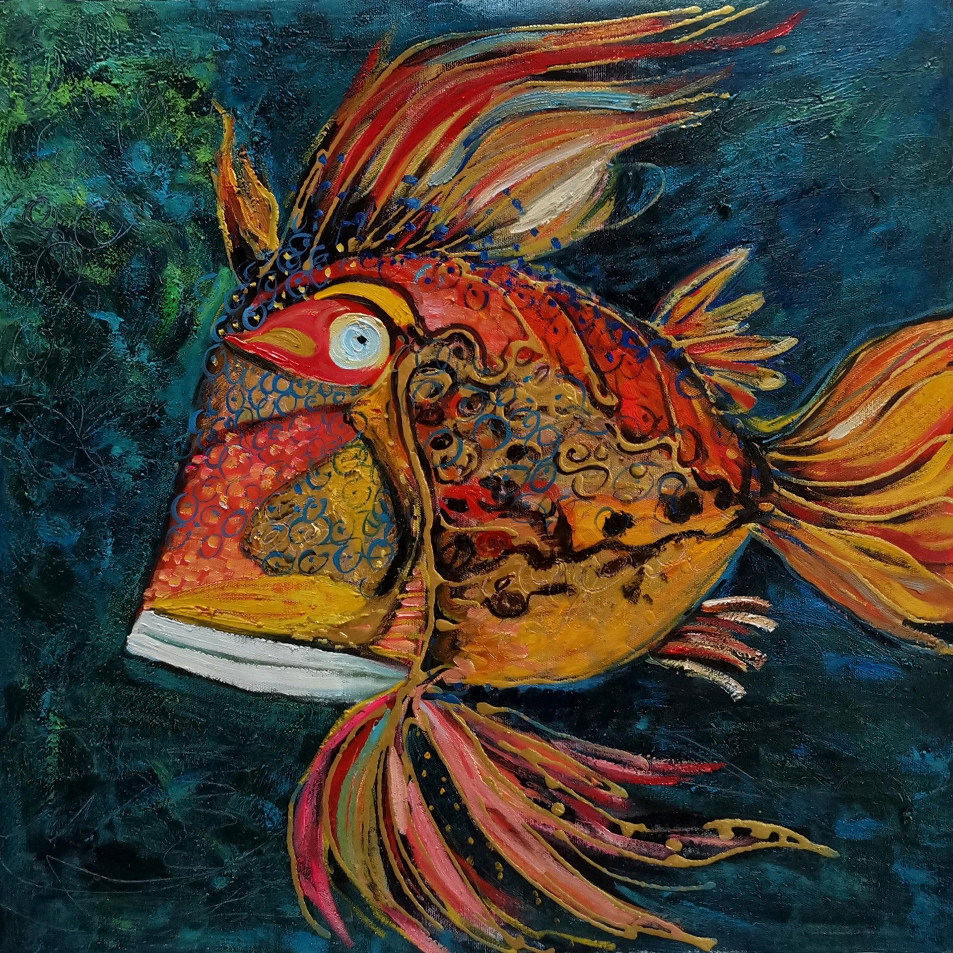 Abstract Fish Paintings By Famous Artists