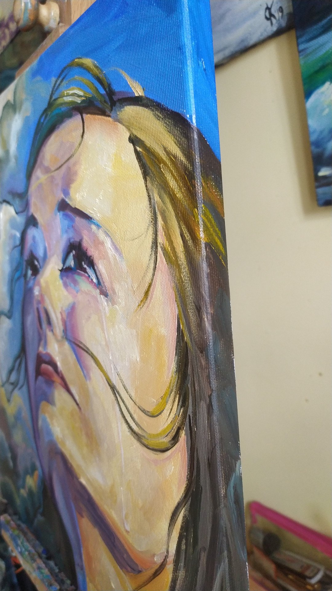 Sadness Painting by Olha Komisaryk - Jose Art Gallery