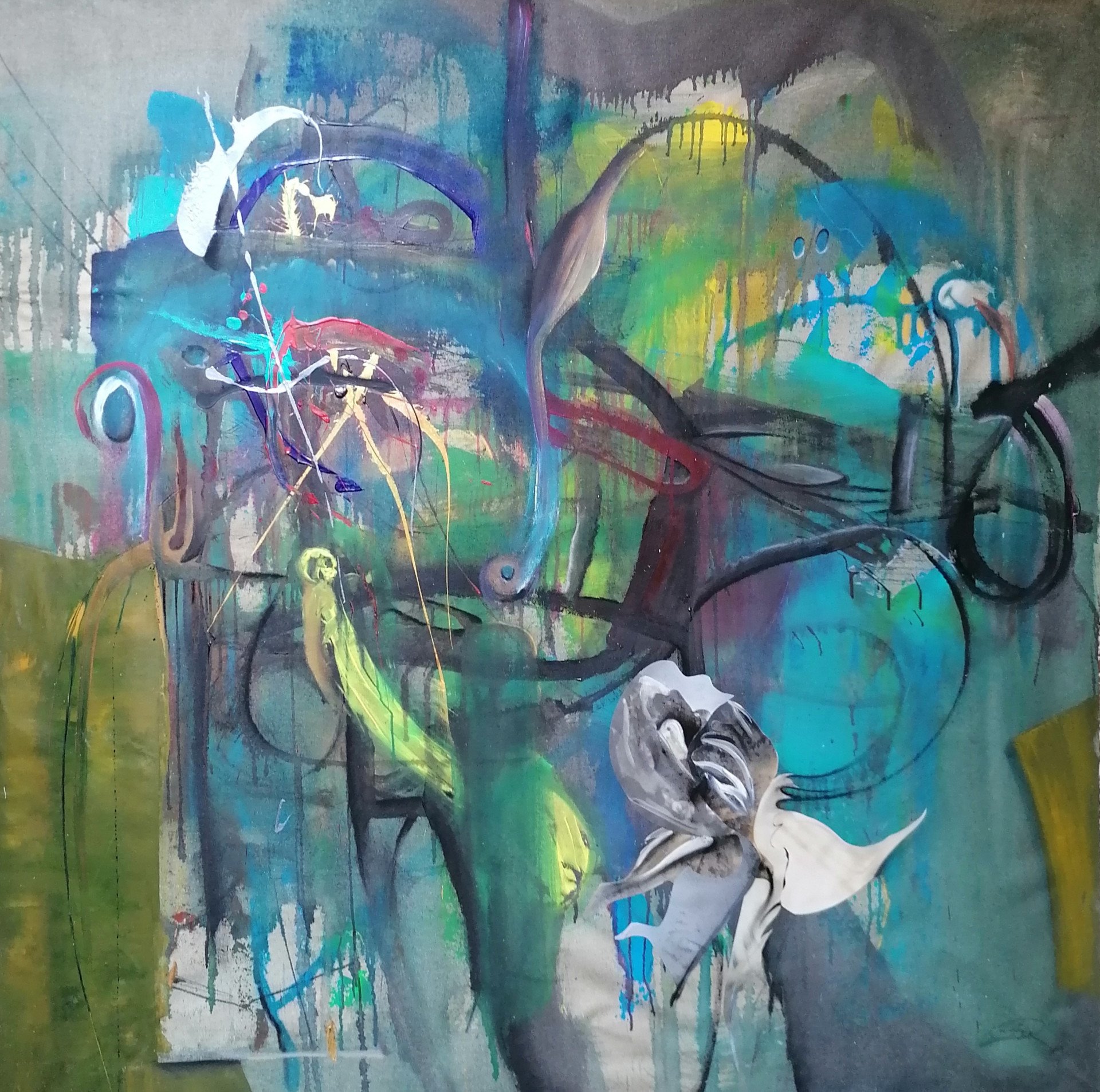 BARRACAS Painting by Stefano Mazzolini - Jose Art Gallery