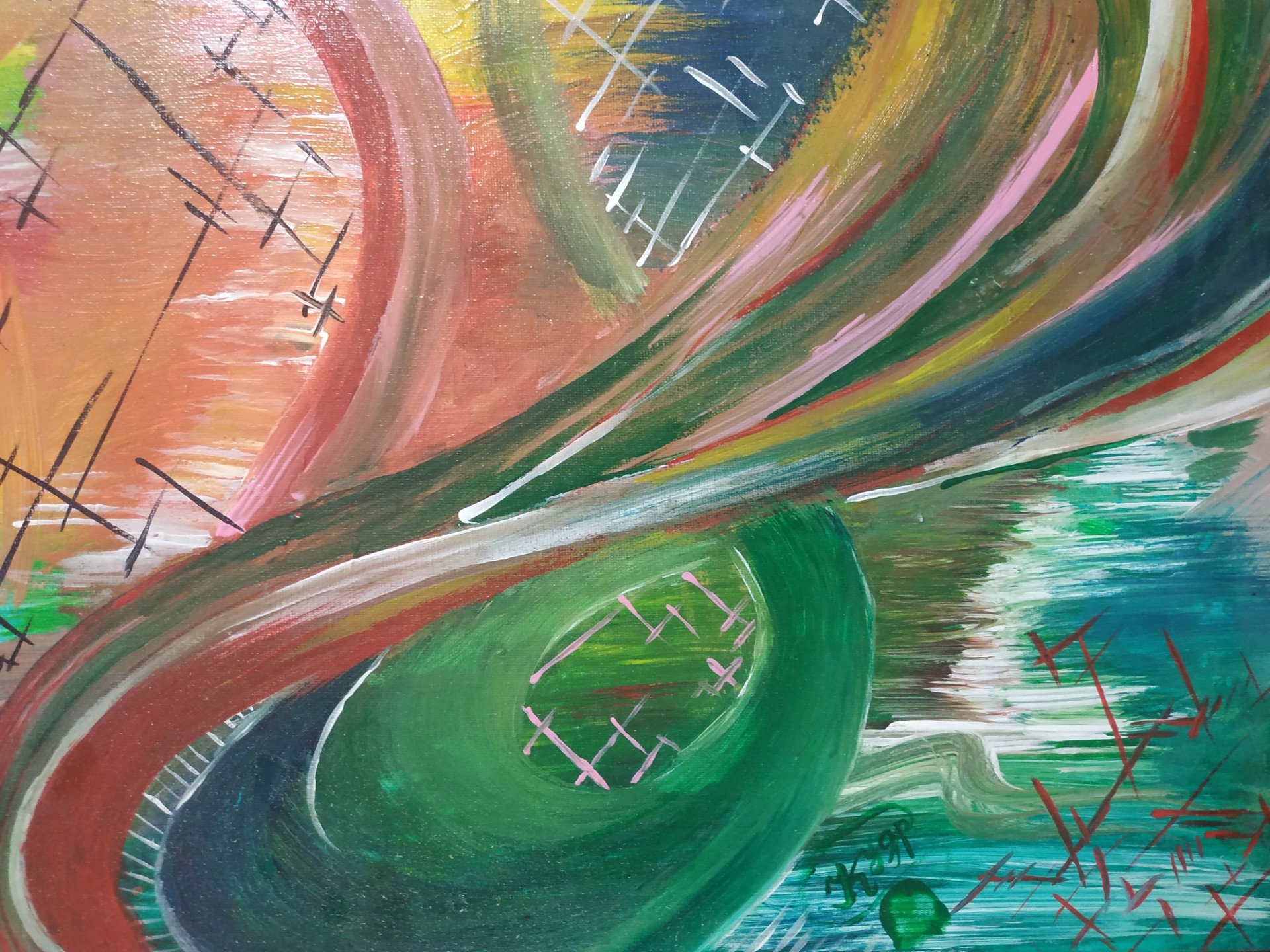 Fatum Painting by Katerina Kudrinska - Jose Art Gallery