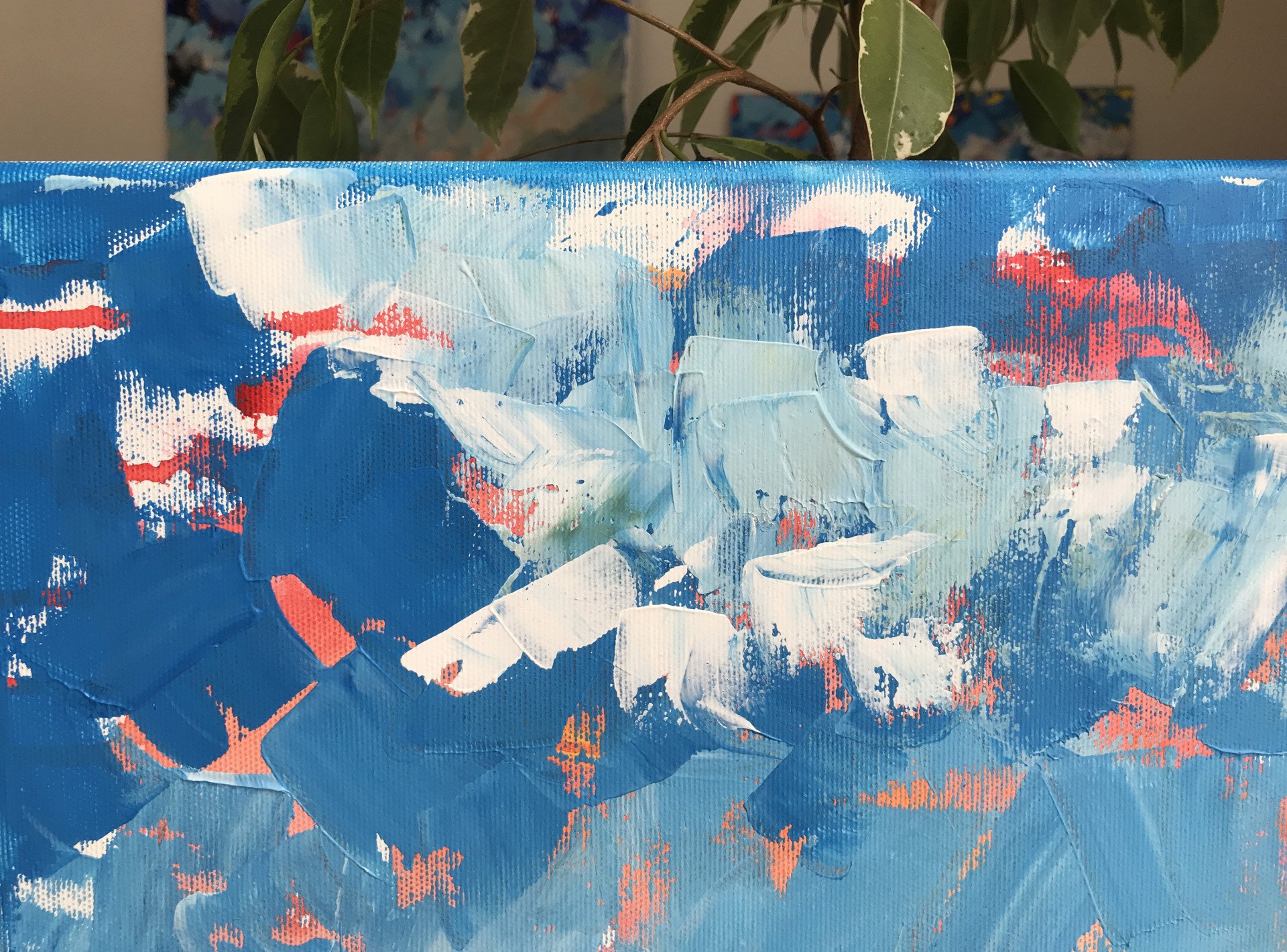 Plain pasture Painting by Julie Stepanova - Jose Art Gallery