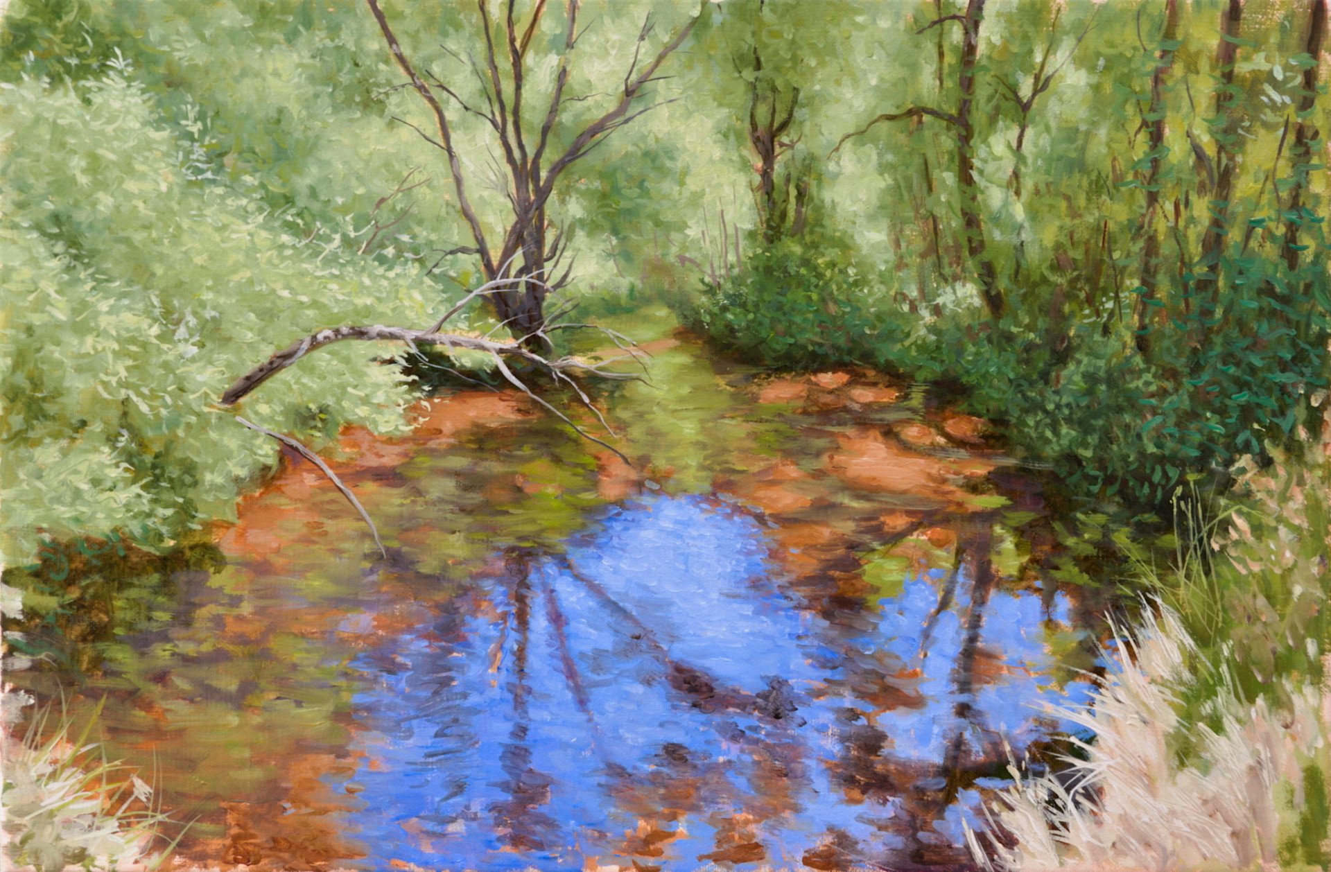 Wellspring Painting by Dejan Trajkovic - Jose Art Gallery