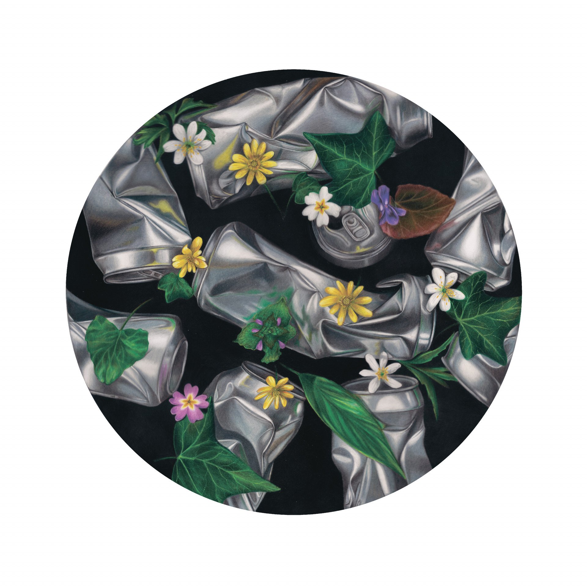 CLEAN FOREST Drawing - Oleg Baran - Jose Art Gallery