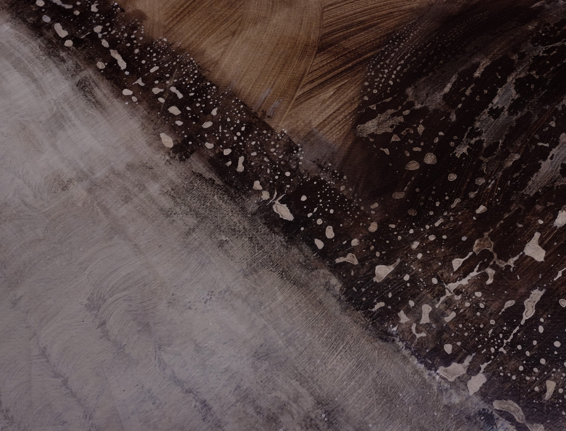 Brown landscape Painting by Ela Szczepaniak - Jose Art Gallery