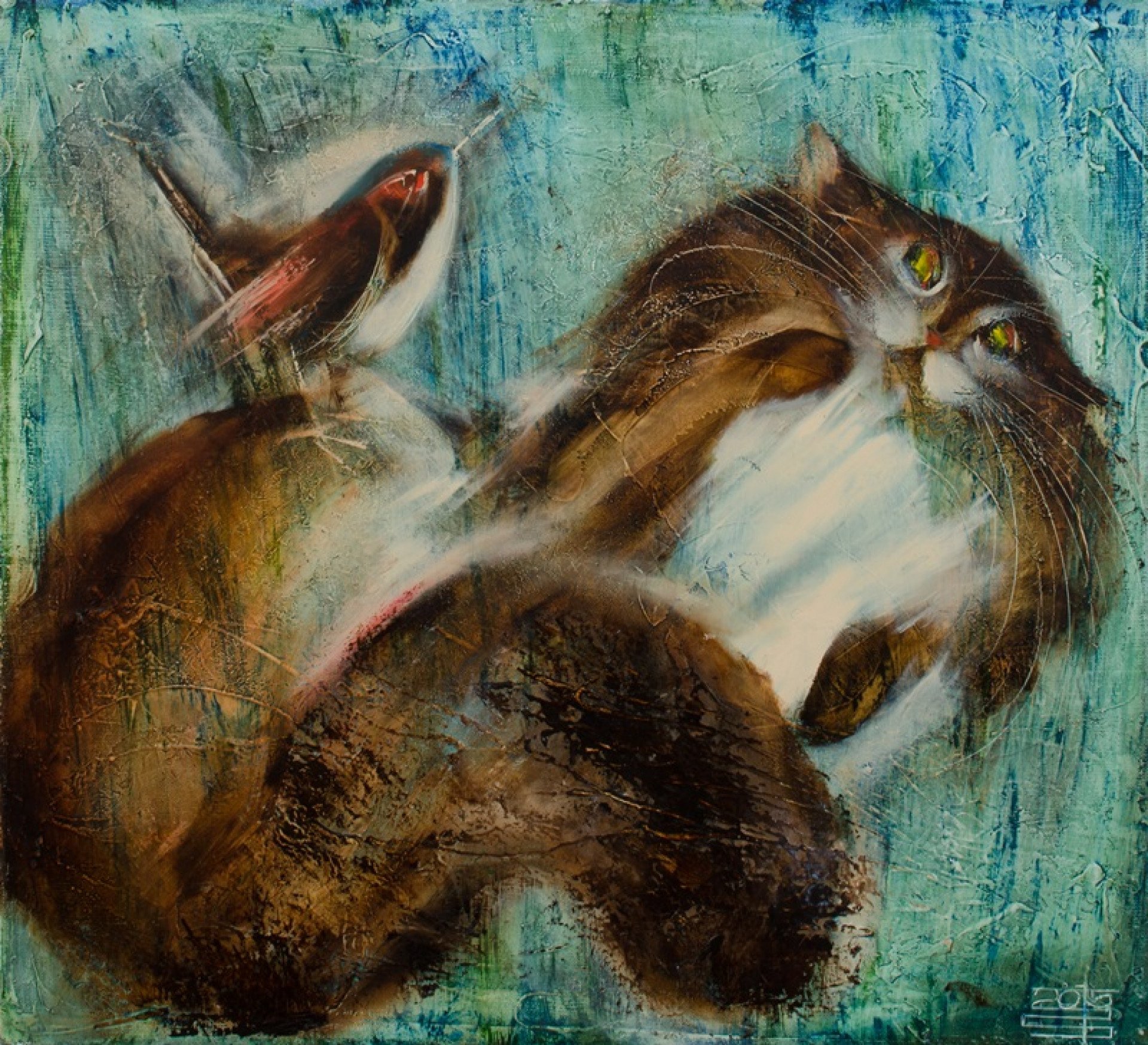 Alegría Pintura de Vladimir Simakov - Jose Art Gallery