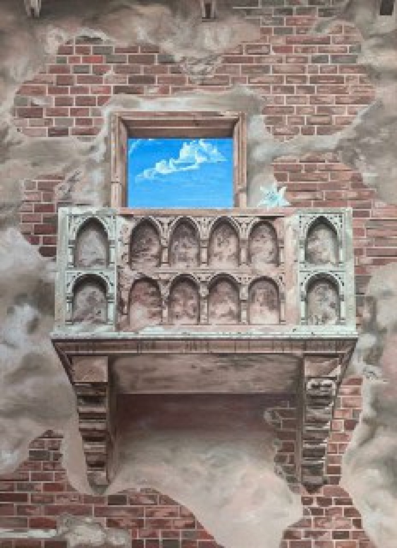 Balcony Painting by Iryna Hordieieva - Jose Art Gallery