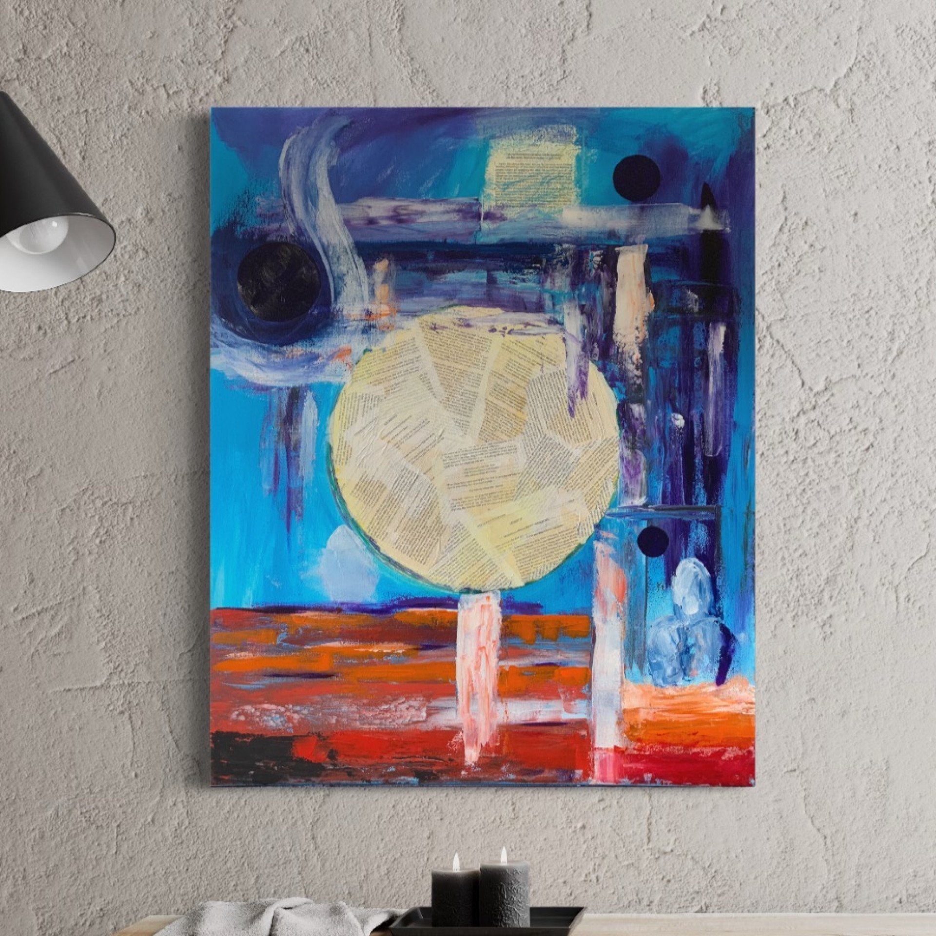 ACIM number 2 of a series Painting by Gino Parisi