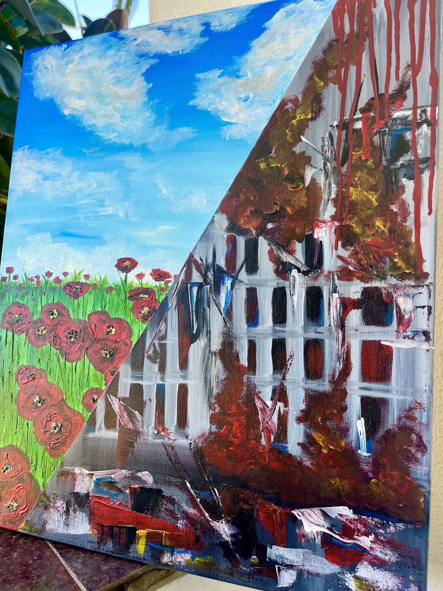 Картина «Ні війні», Вікторія Баландіна - Jose Art Gallery