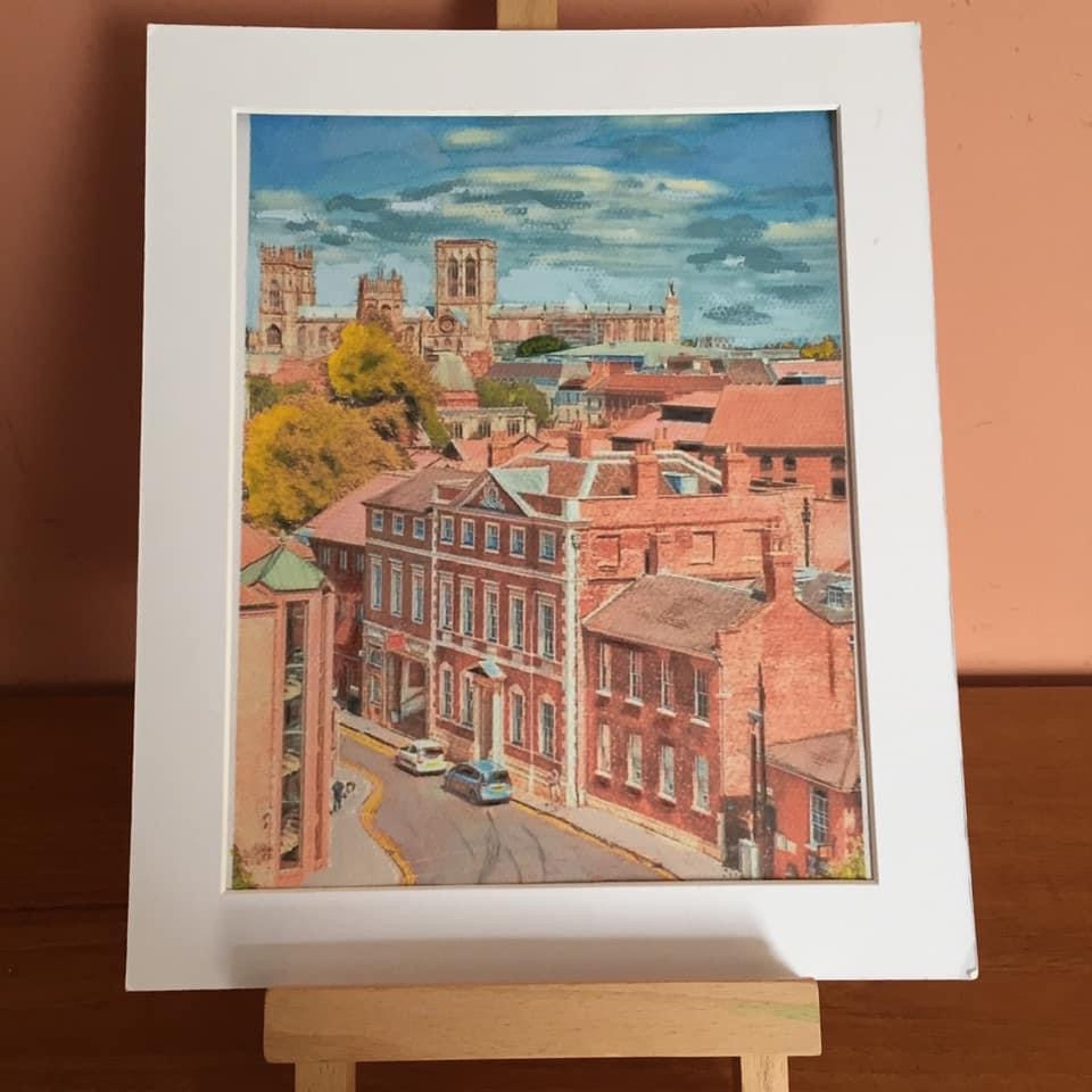 Museum street view , York Painting by Mark Leary
