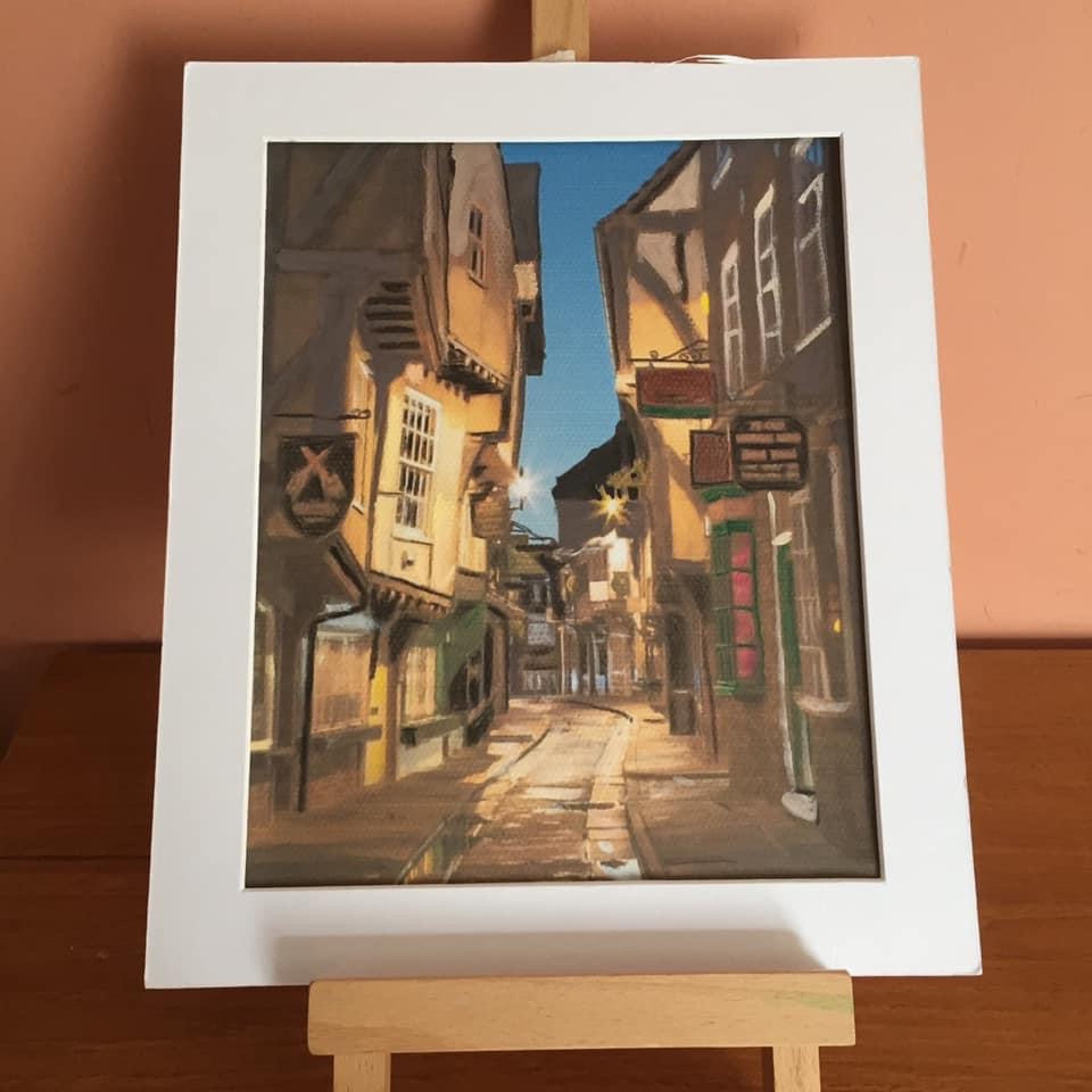 York cobbles Drawing - Mark Leary - Jose Art Gallery