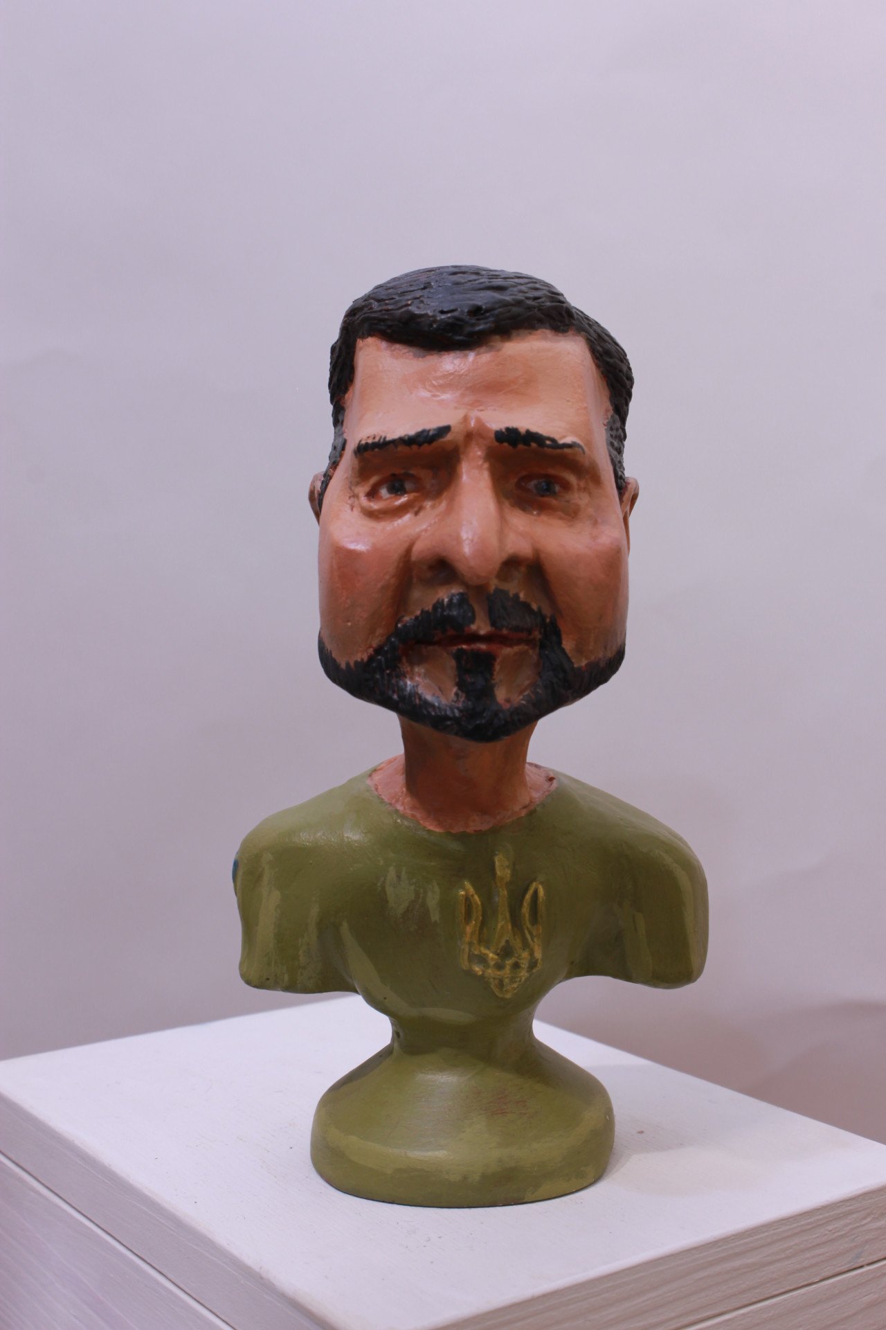 Bust of V. A. Zelenskyi Sculpture - SCREUP