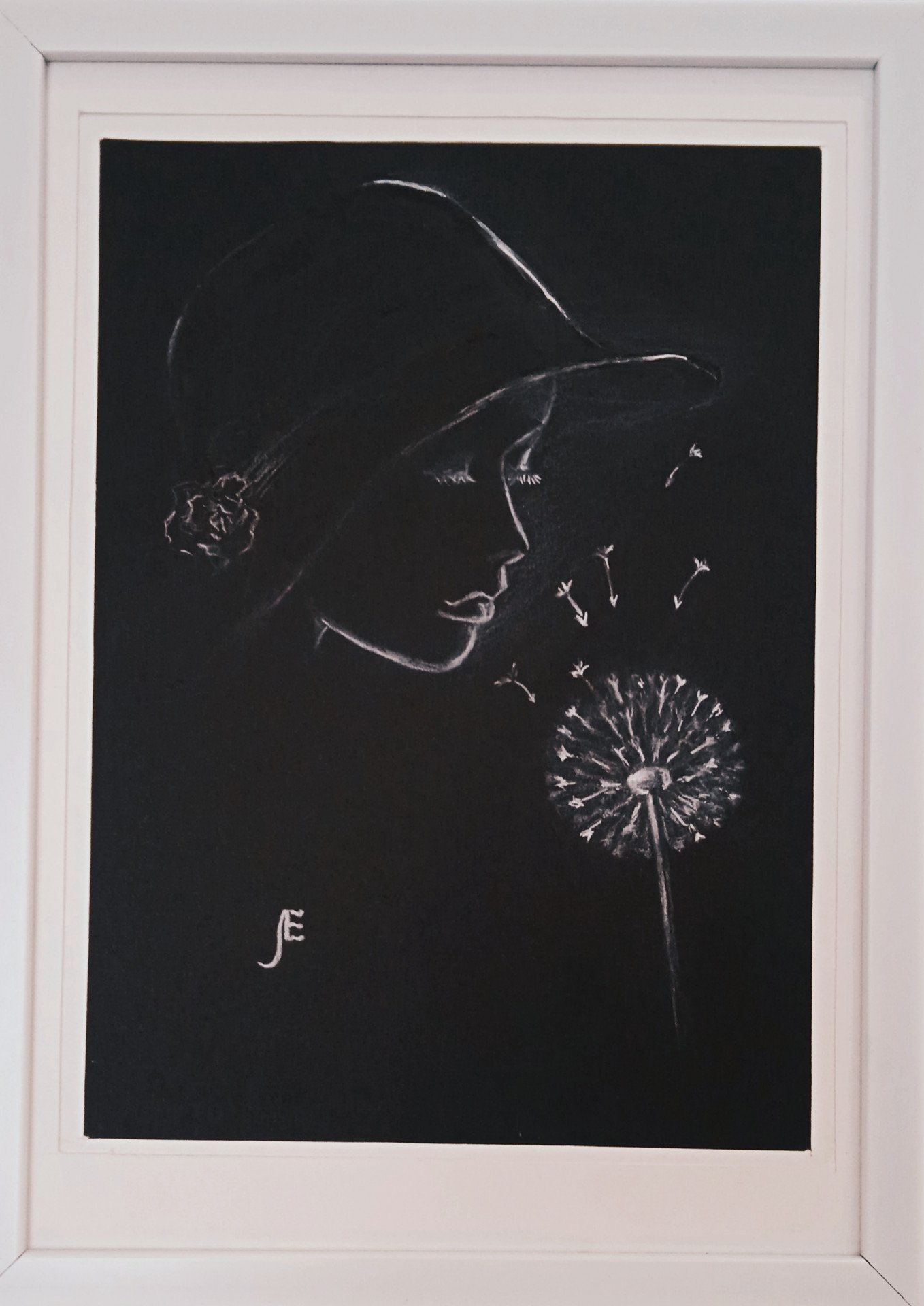 Fragile world around us Drawing - Elena Lebedeva