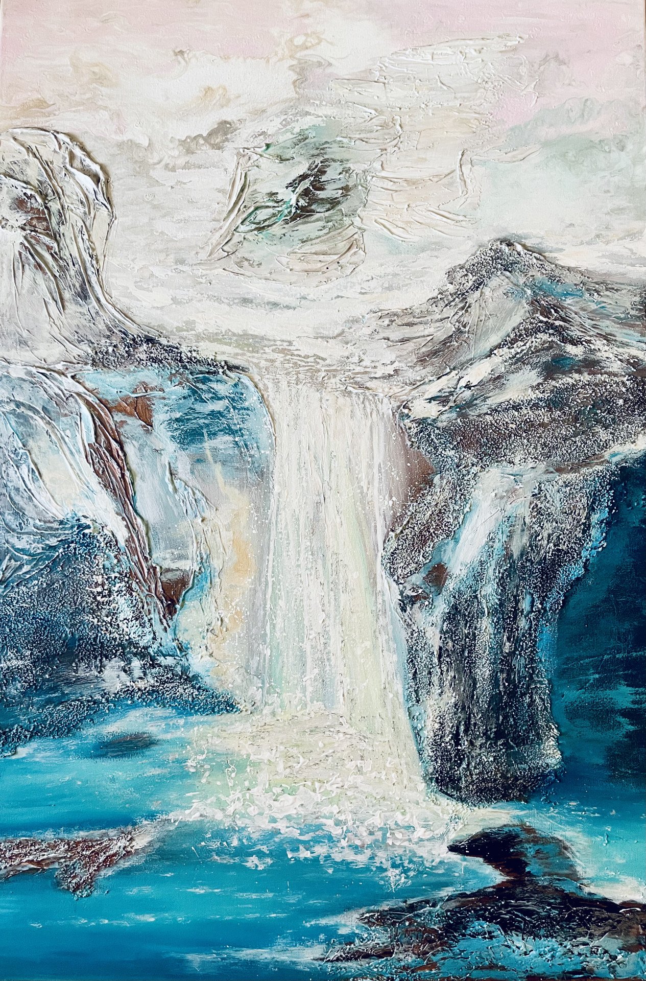 Lost World Painting by Viktoriia Balandina