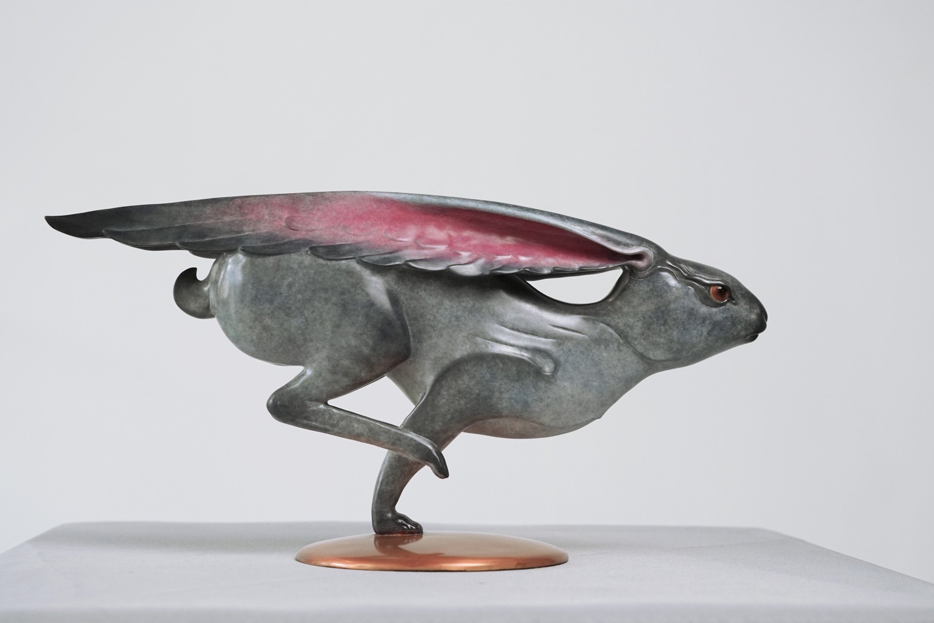 Chasing the Moon Sculpture - Zhao Yongchang - Jose Art Gallery