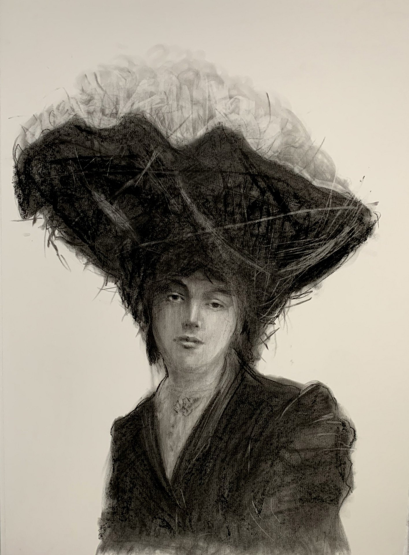 Portrait Drawing - Alex Alex - Jose Art Gallery