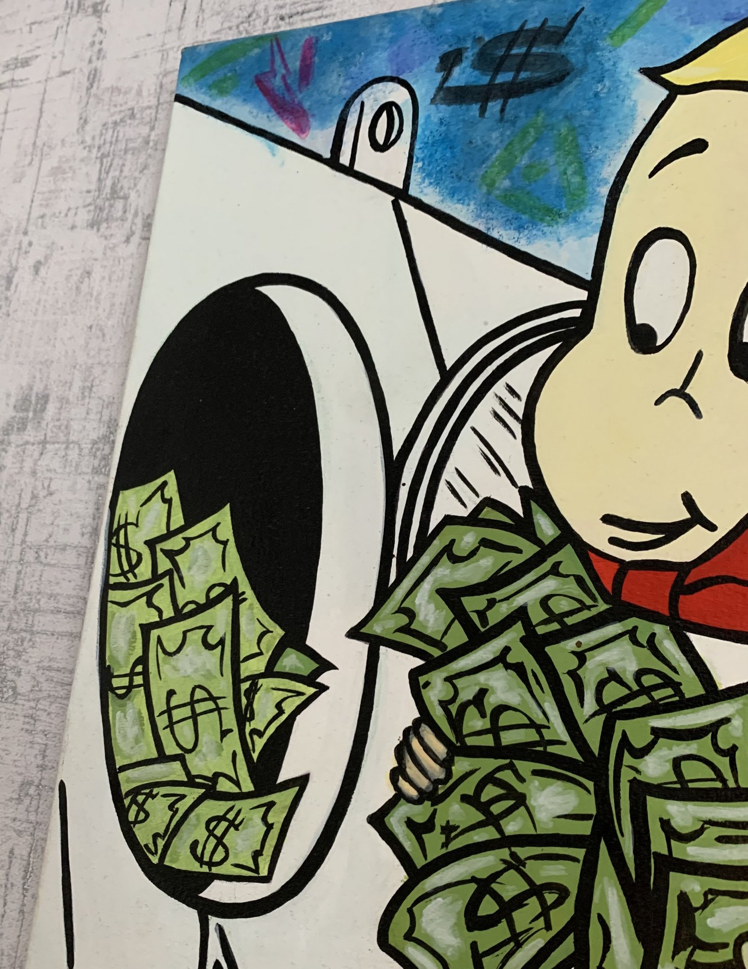 Golden Boy Painting by Sasha Taranenko - Jose Art Gallery