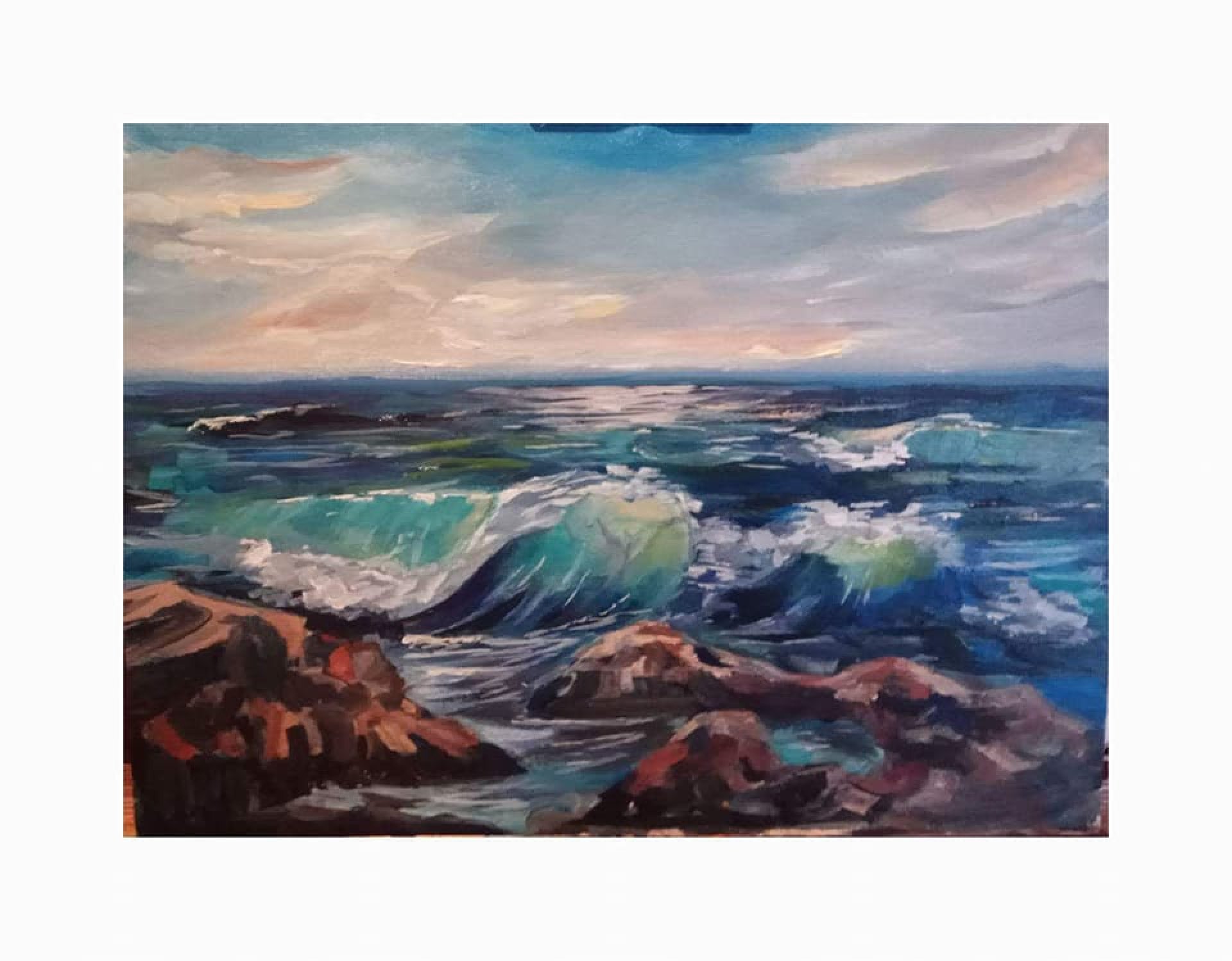 Dawn Drawing - Anastasia Godubjak - Jose Art Gallery