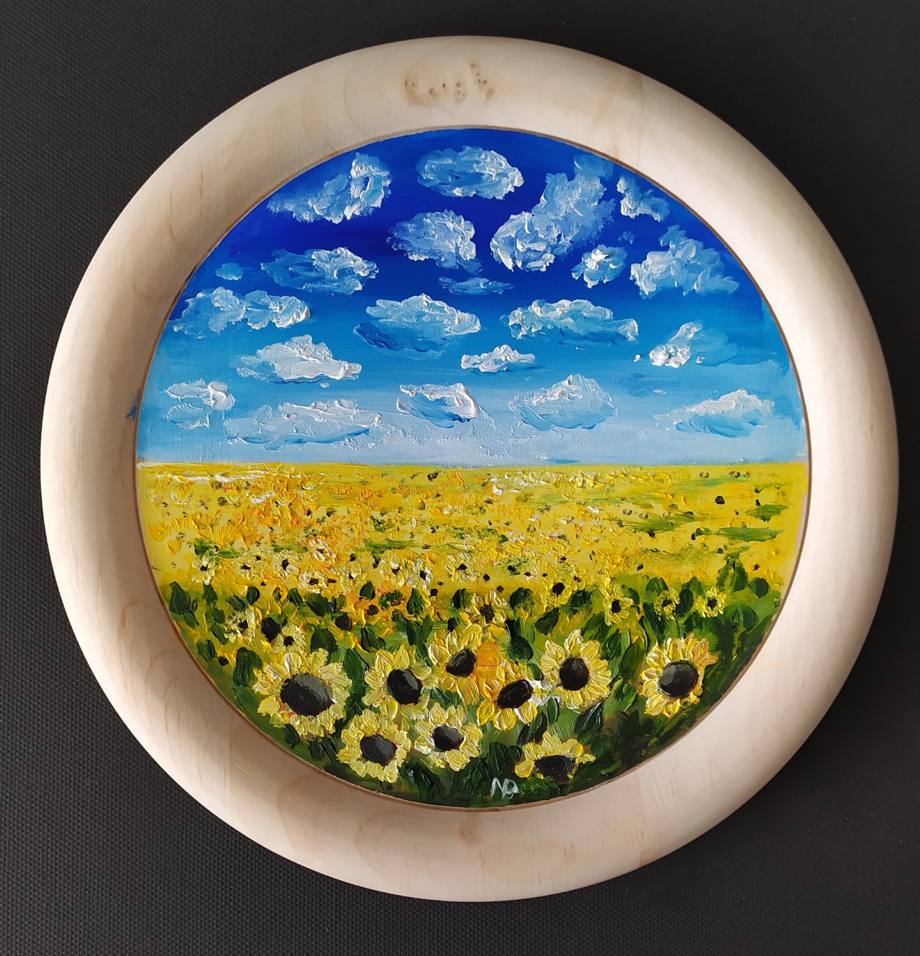 PEACE Painting by Nataliia Plakhotnyk - Jose Art Gallery