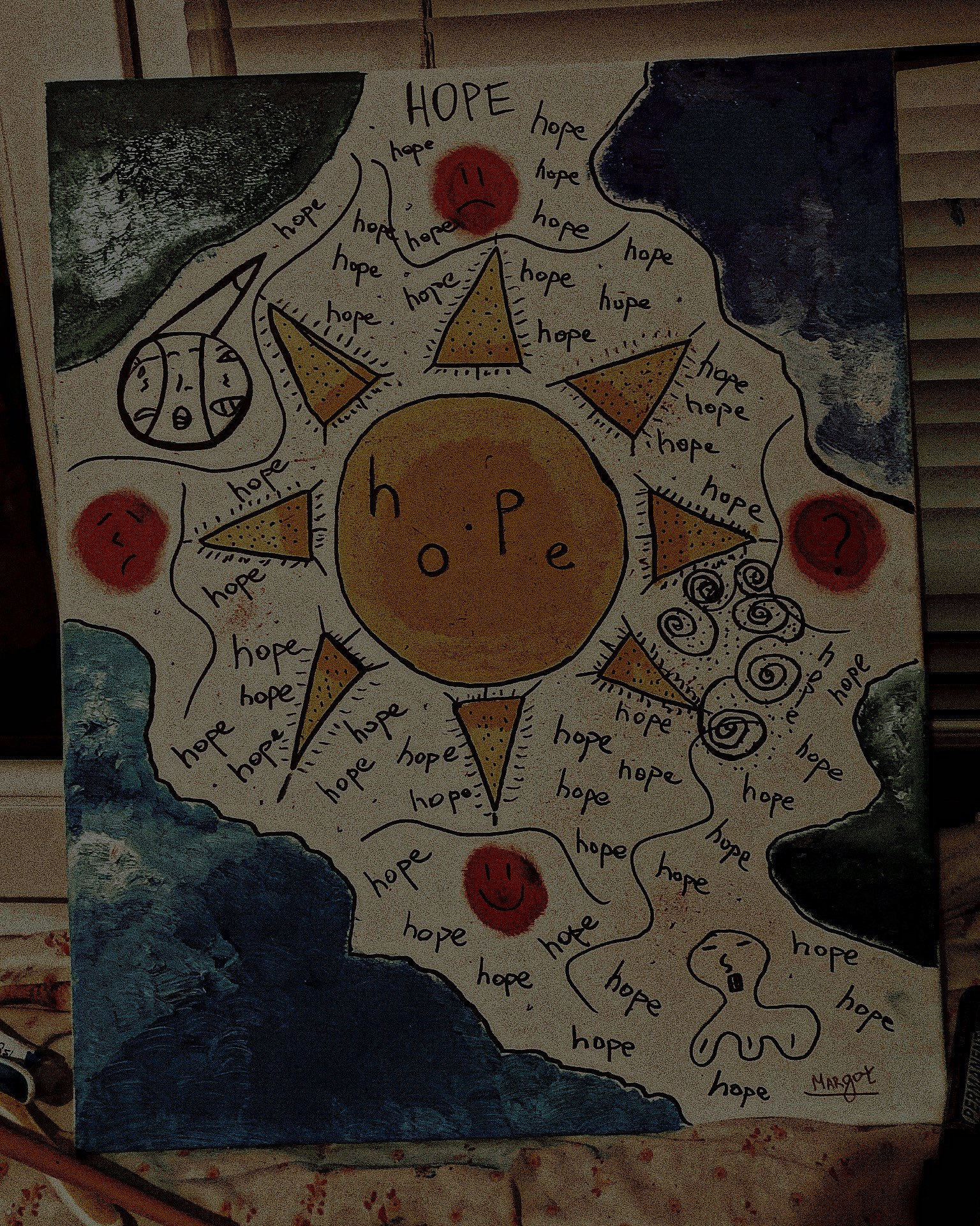 Hope Painting by Margo Dejanova - Jose Art Gallery