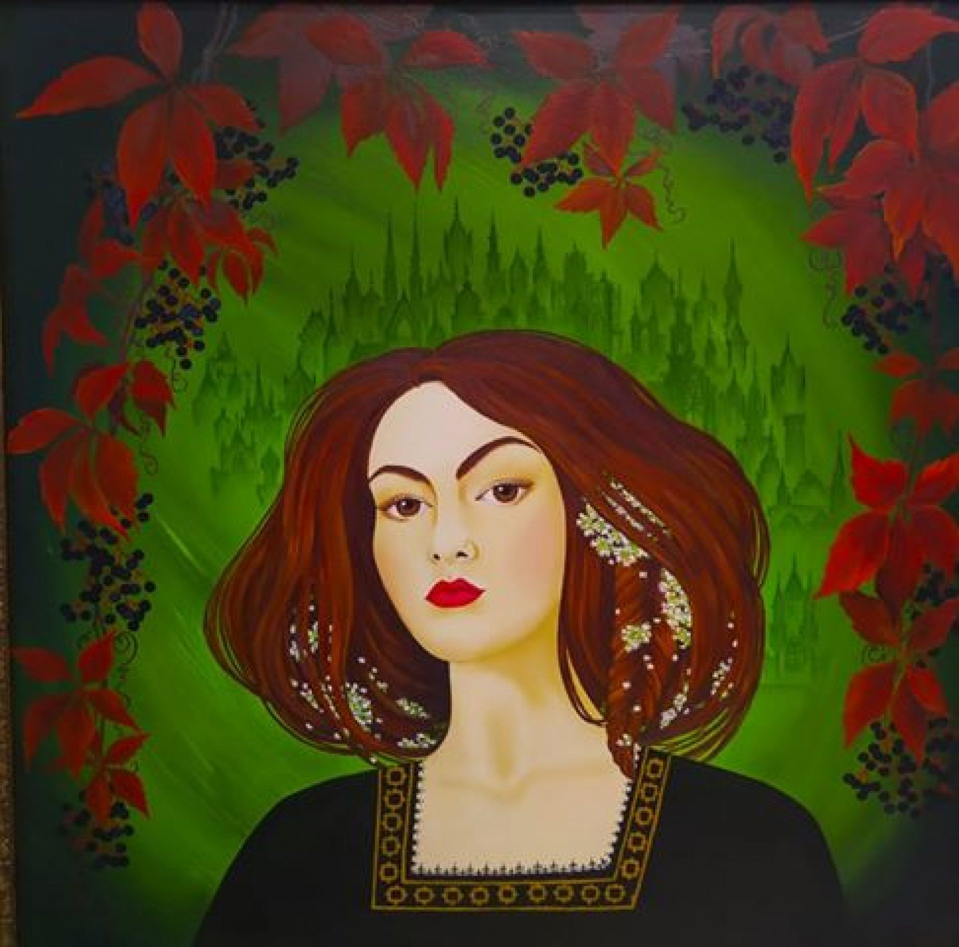 Stranger Painting by Larisa Bulygina - Jose Art Gallery