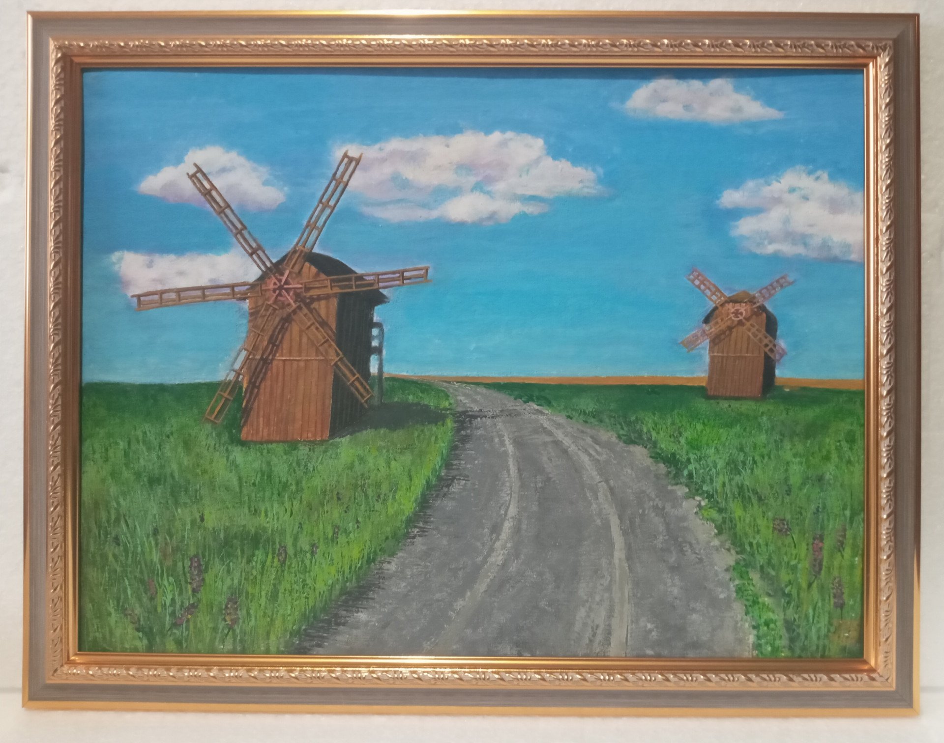 Mills Painting by Yuliya Vasina - Jose Art Gallery