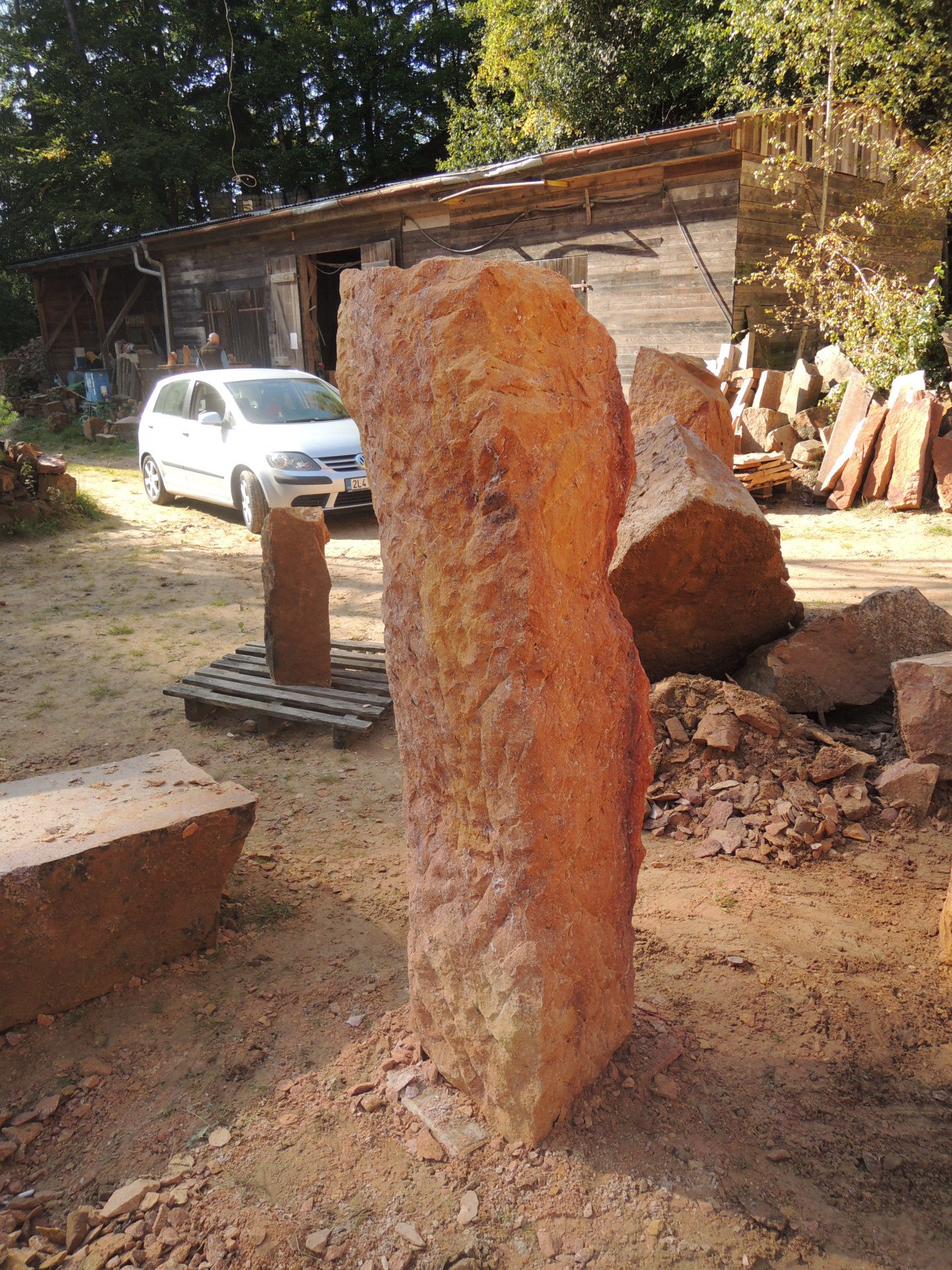 Monolith (one of many) Sculpture - Adam Rosa - Jose Art Gallery