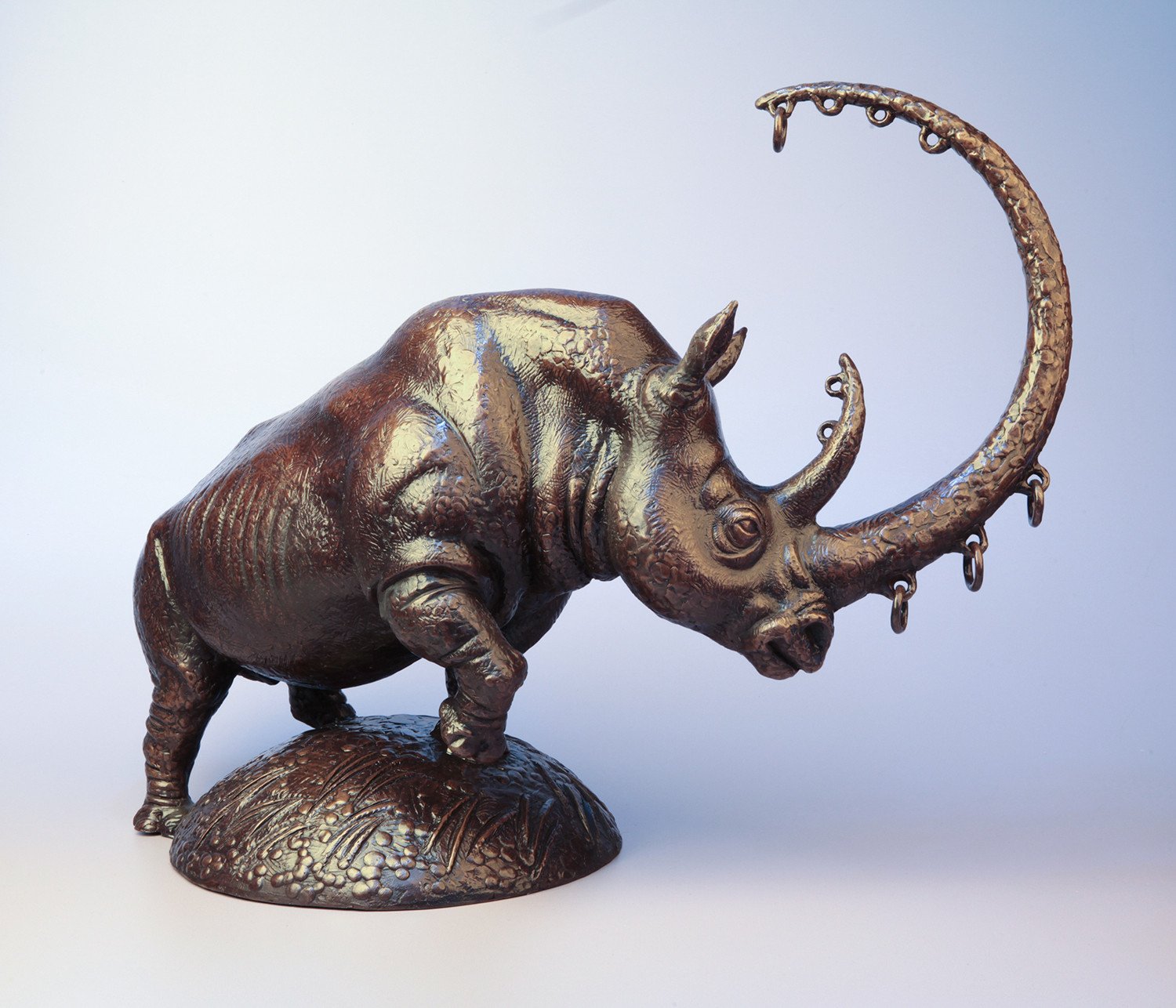 Rhinoceros Sculpture - Volodymyr Mykytenko - Jose Art Gallery