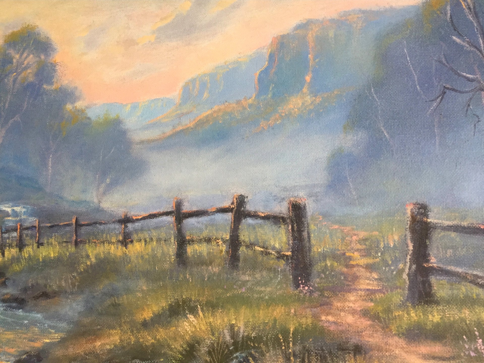 Landscape Painting Painting by Jeremy Western - Jose Art Gallery