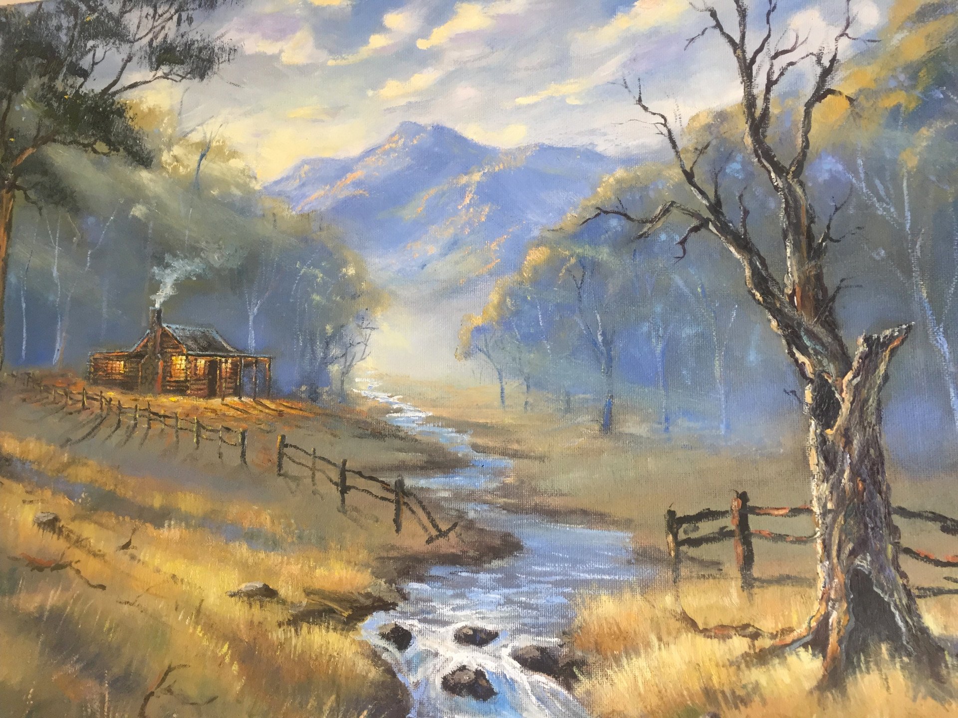 Impressionist Landscape Painting by Jeremy Western - Jose Art Gallery